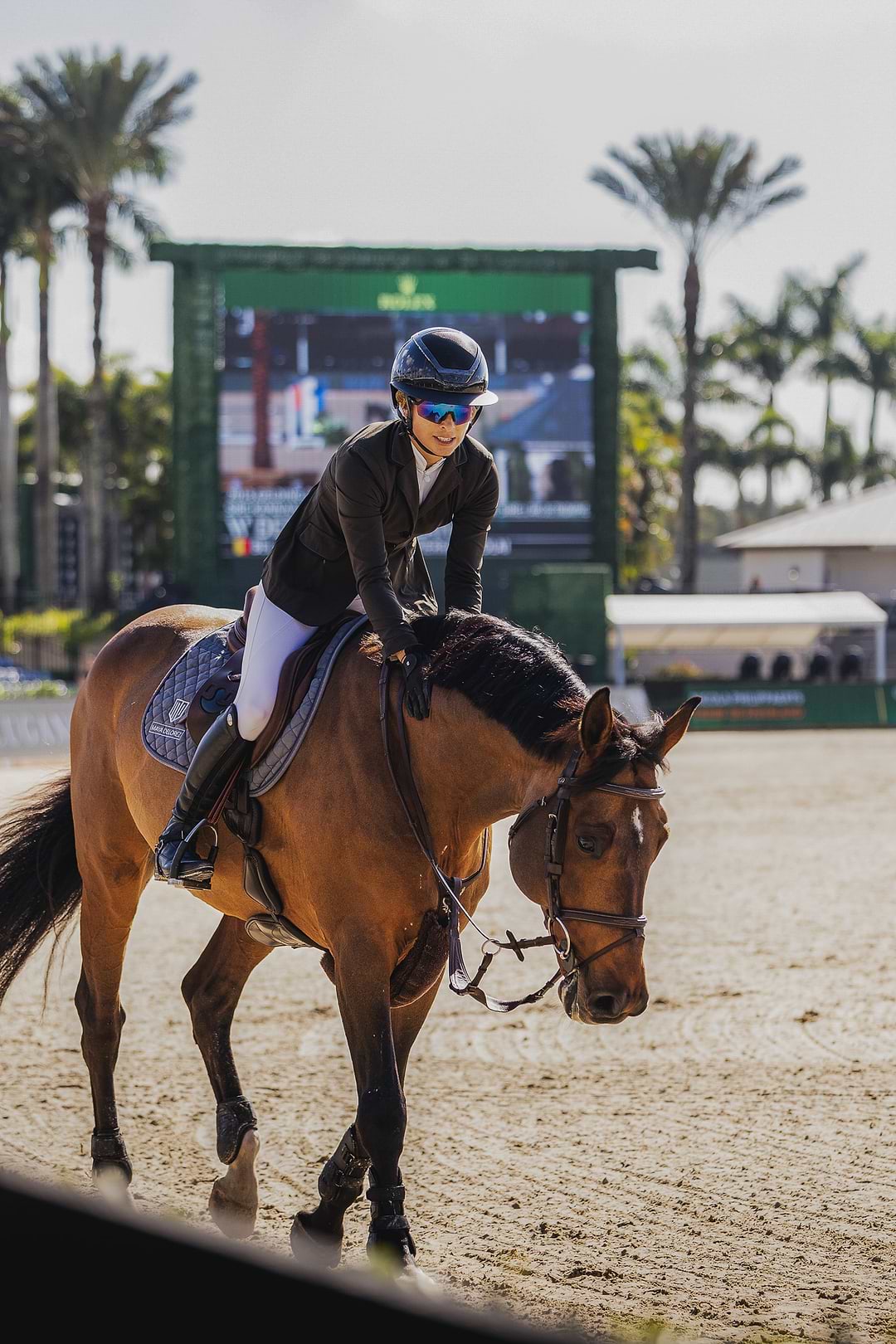 Alise Oken on Competing at Wellington International | Maya Delorez