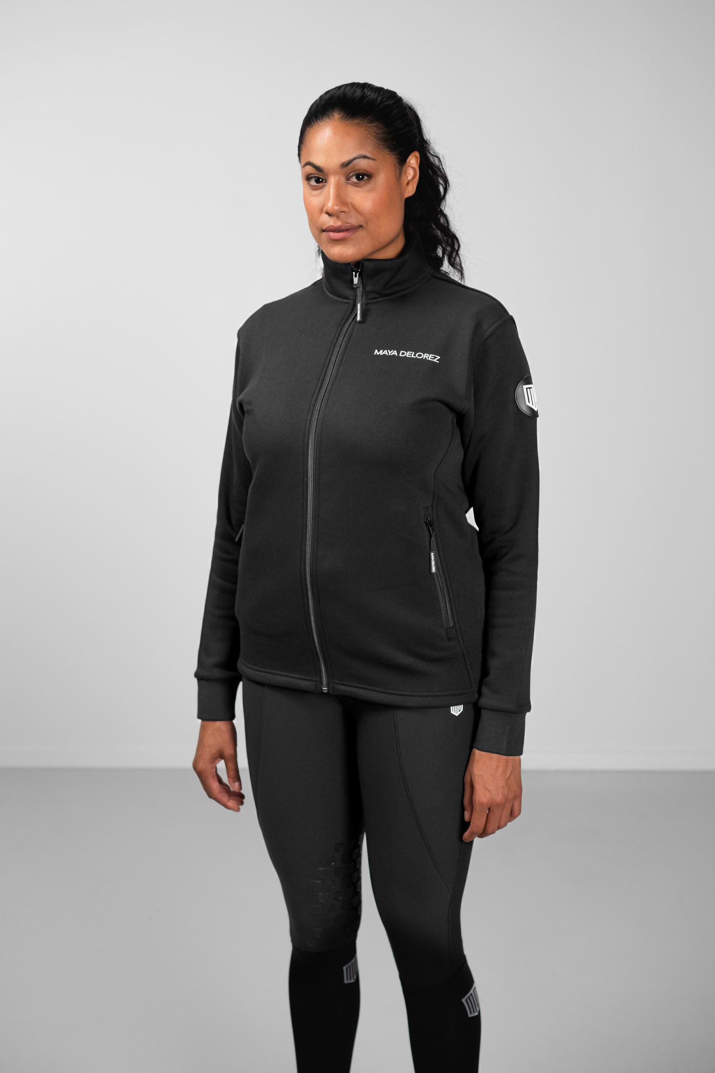 Nicky Zip-up Sweater Unisex | Maya Delorez