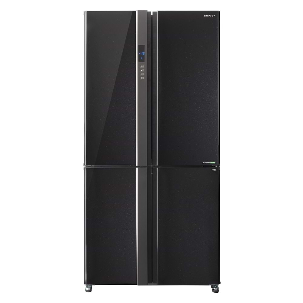 מקרר 615 ‏ליטר Sharp SJ8620BK שארפ 4 דלתות | שחור