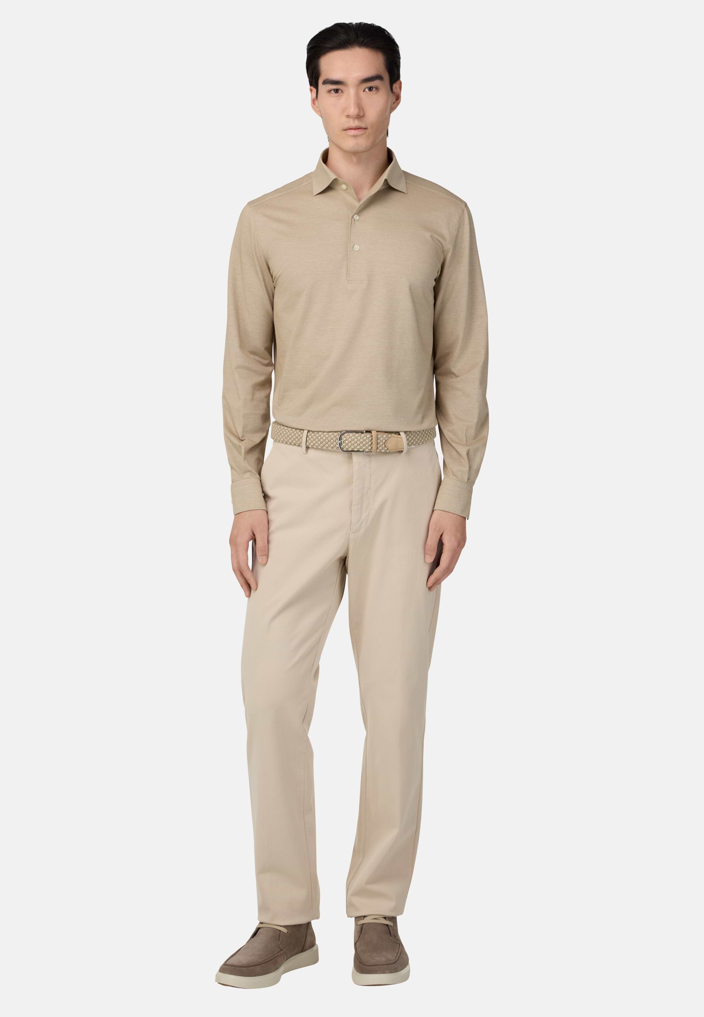 Men's Japanese Jersey Polo Shirt | Boggi Milano
