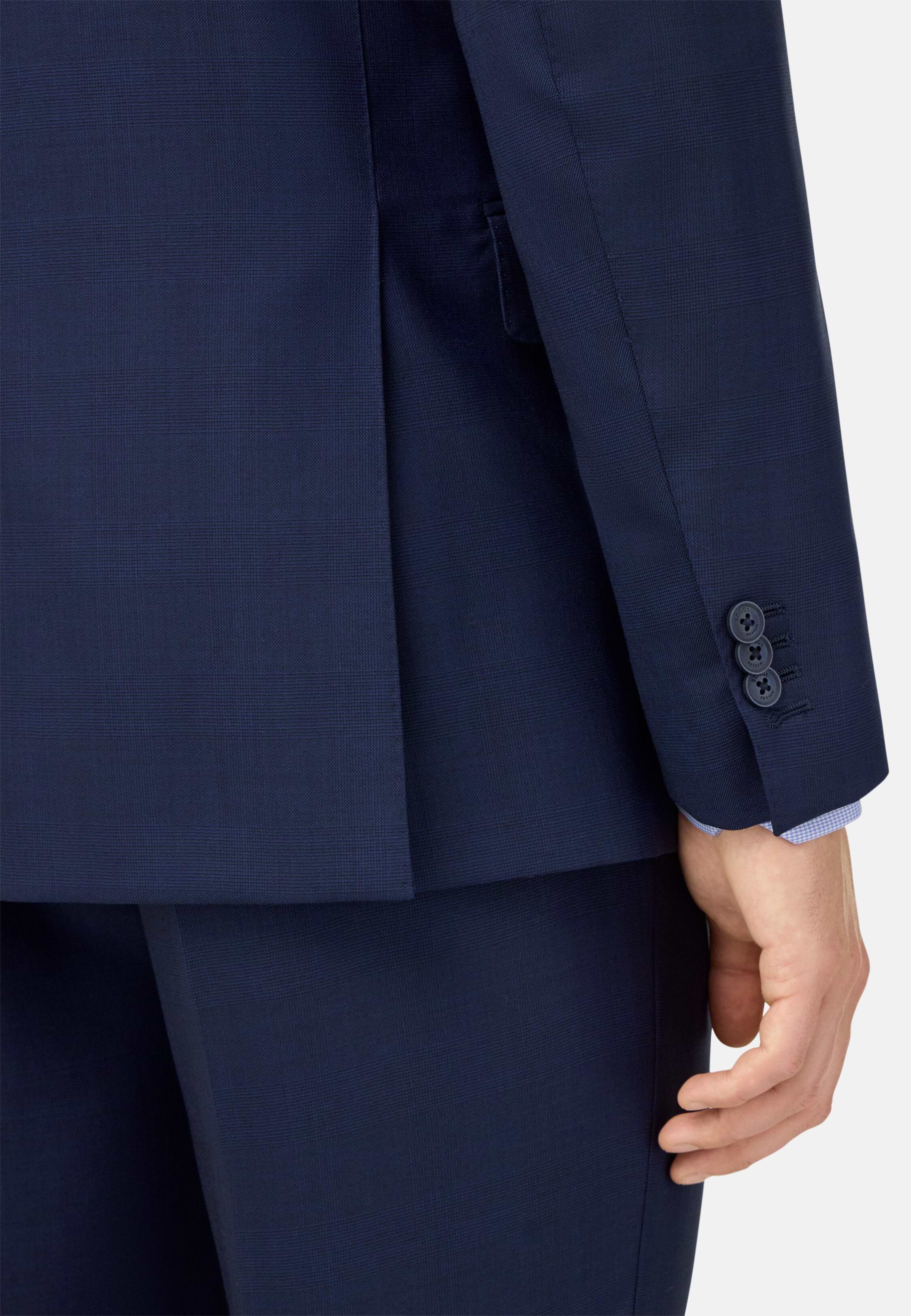 Traje Príncipe De Gales De Pura Lana Hombre | Boggi Milano