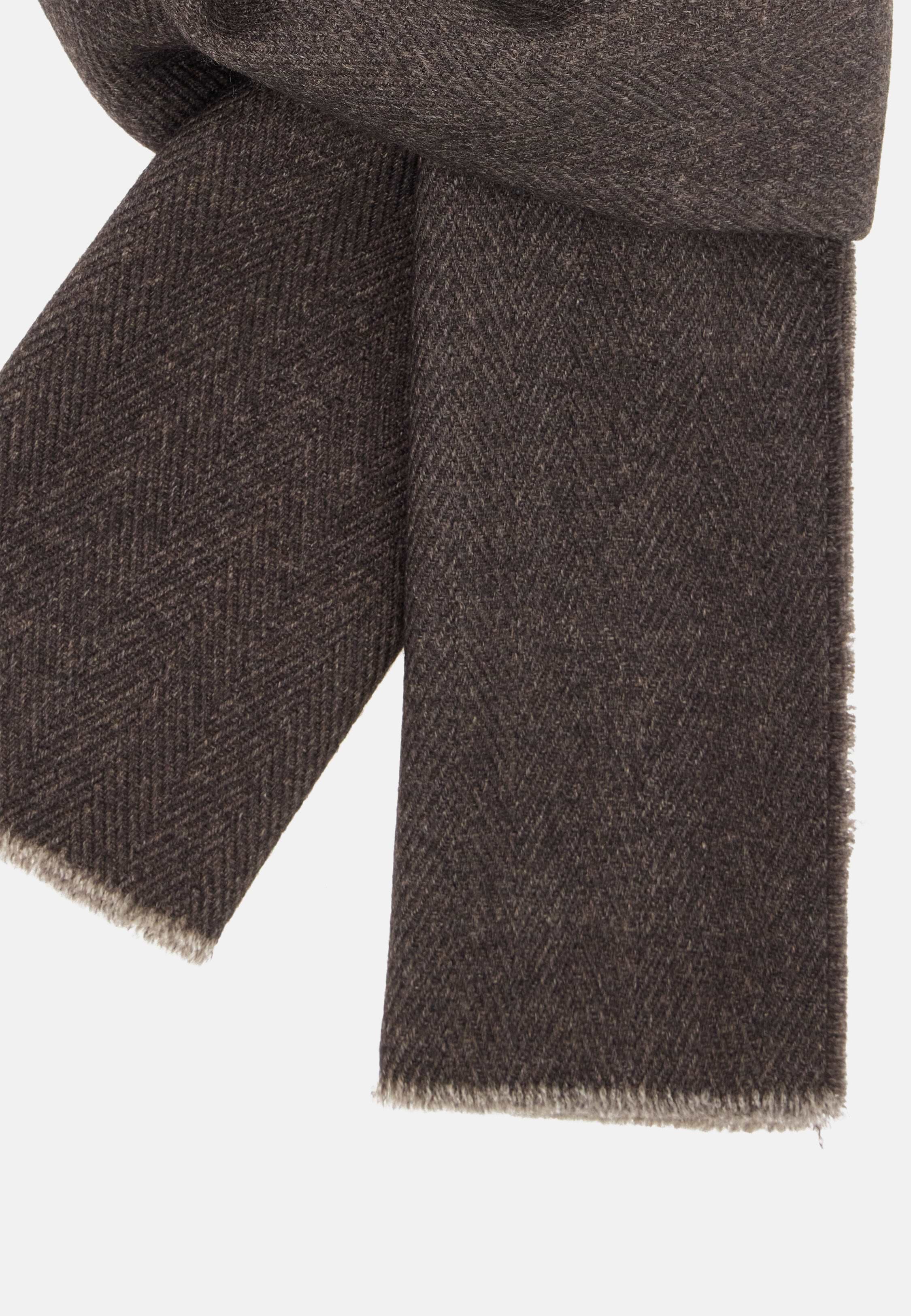 Men's Chevronne Double Print Scarf | Boggi Milano