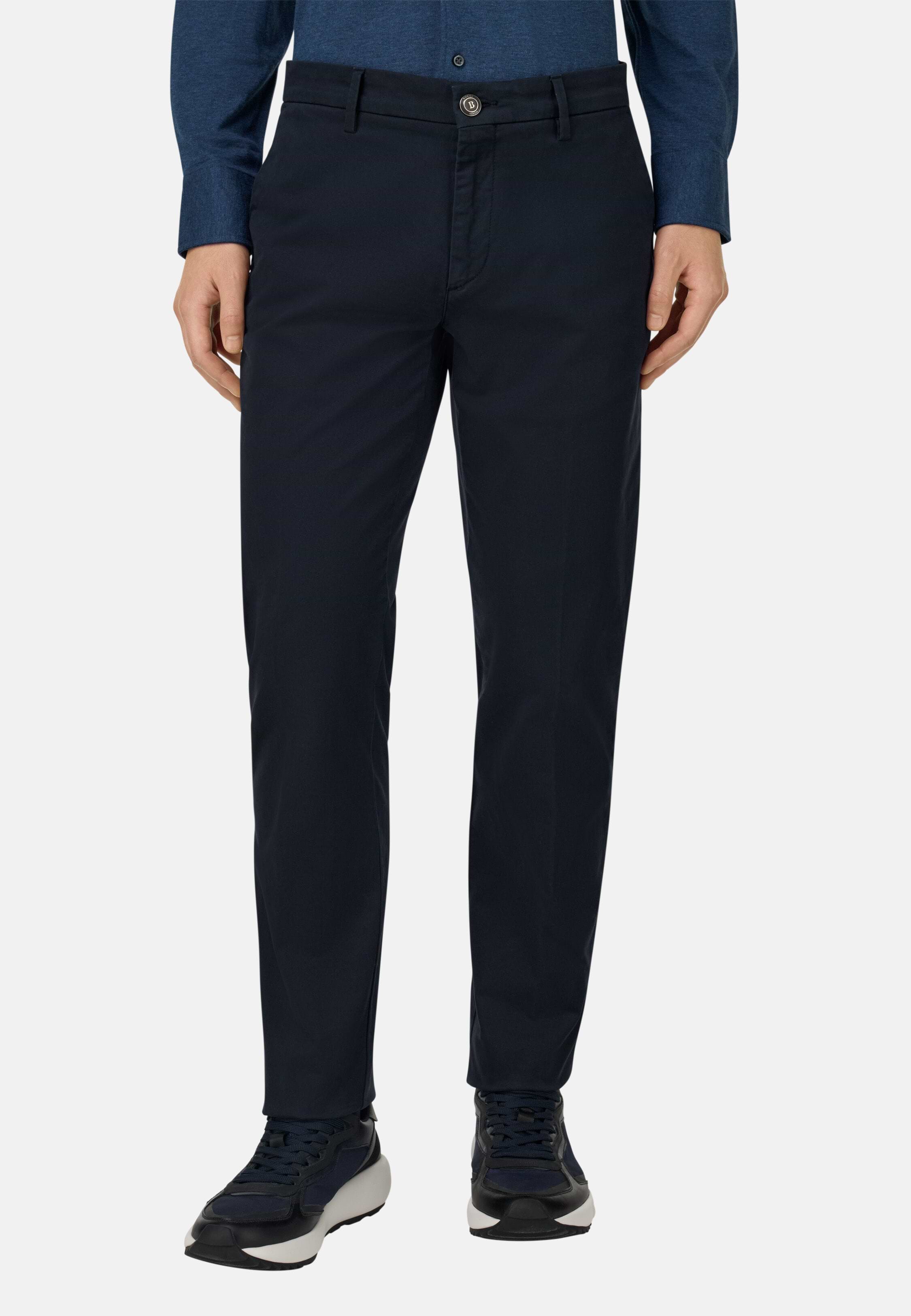 Hose Aus Baumwoll-Stretch für Herren | Boggi Milano