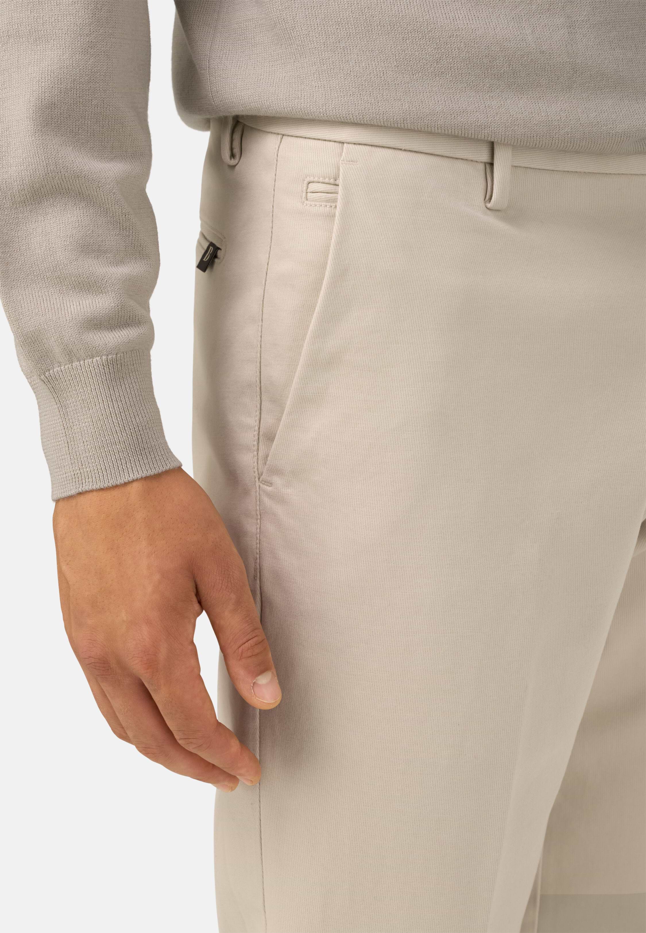 Men's Tricotine Stretch Pants | Boggi Milano