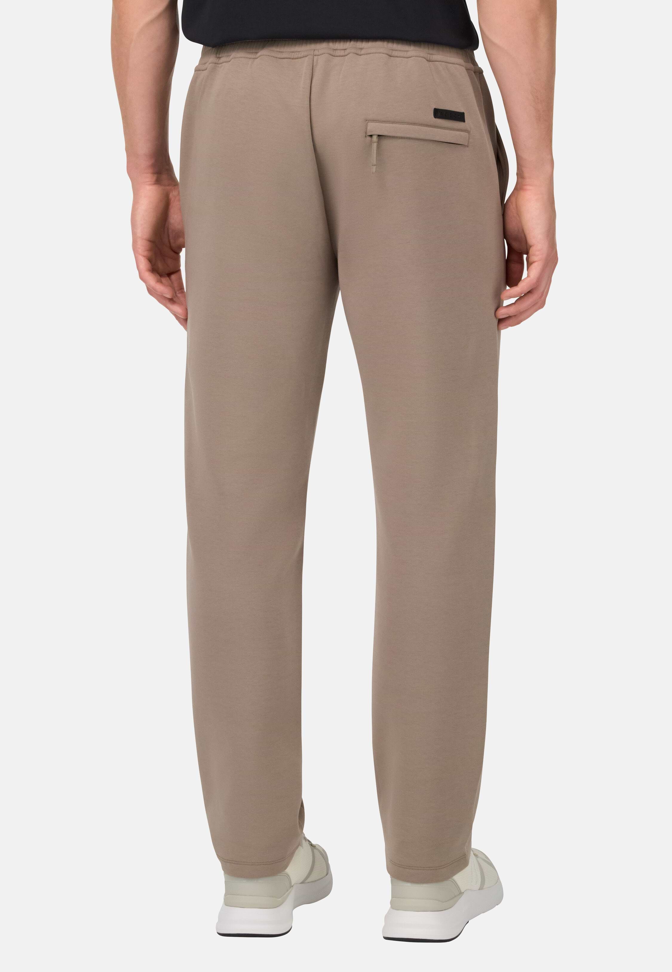 Men's Cotton Blend Scuba Trousers | Boggi Milano