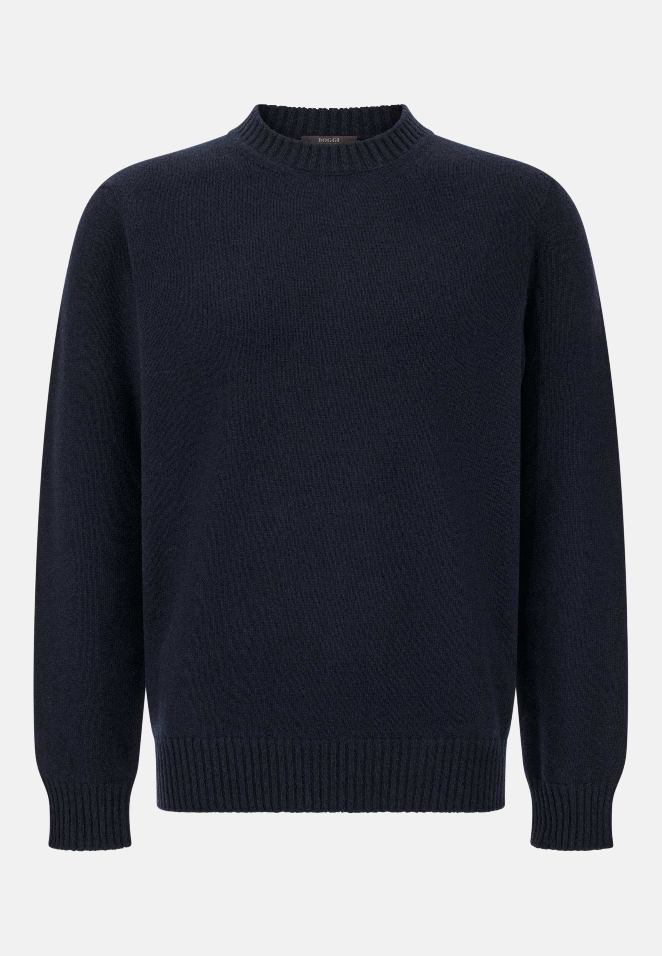 Men's Wool Blend Crew Neck Jumper | Boggi Milano