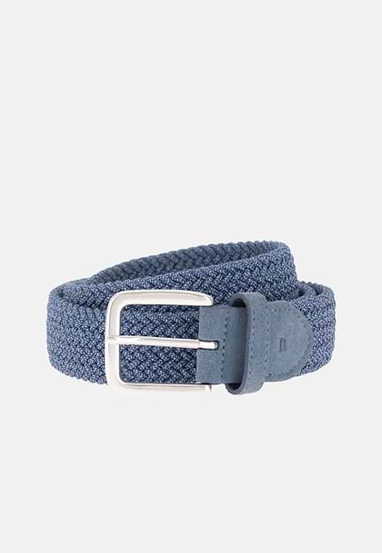 Men's Woven Viscose Blend Belt | Boggi Milano