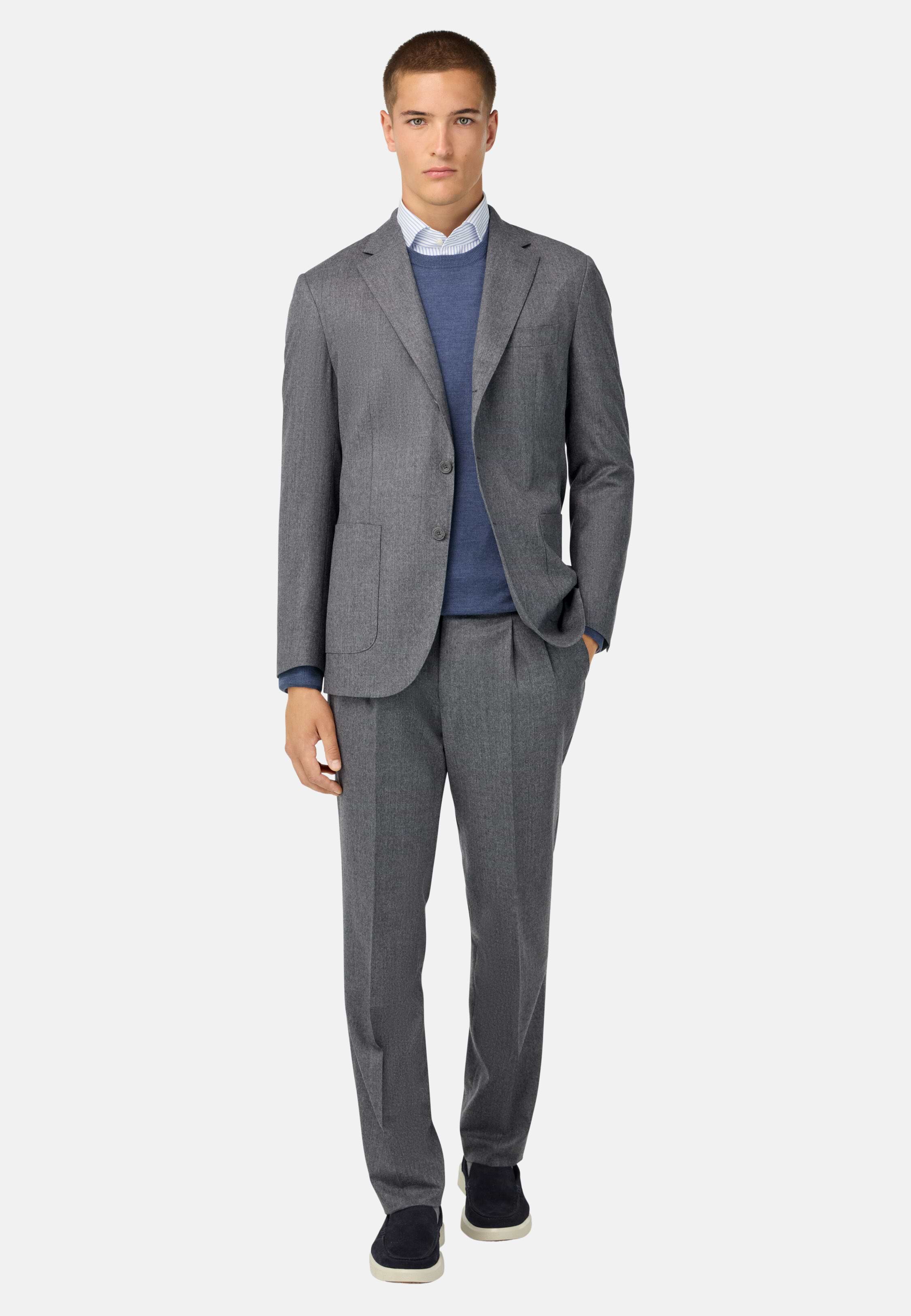 Men's Pure Wool Jacket | Boggi Milano