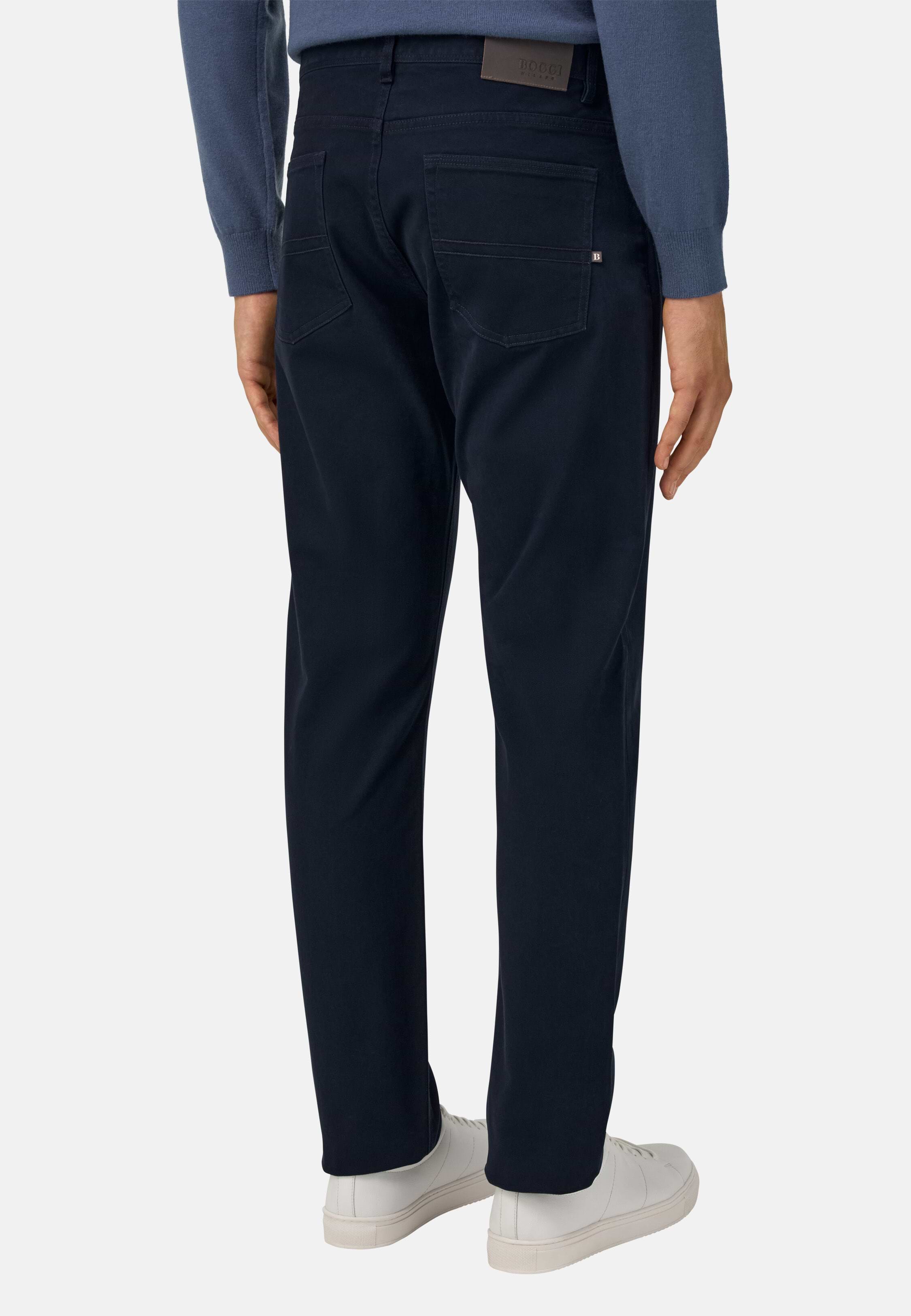 Men's Cotton Stretch 5 Pockets | Boggi Milano