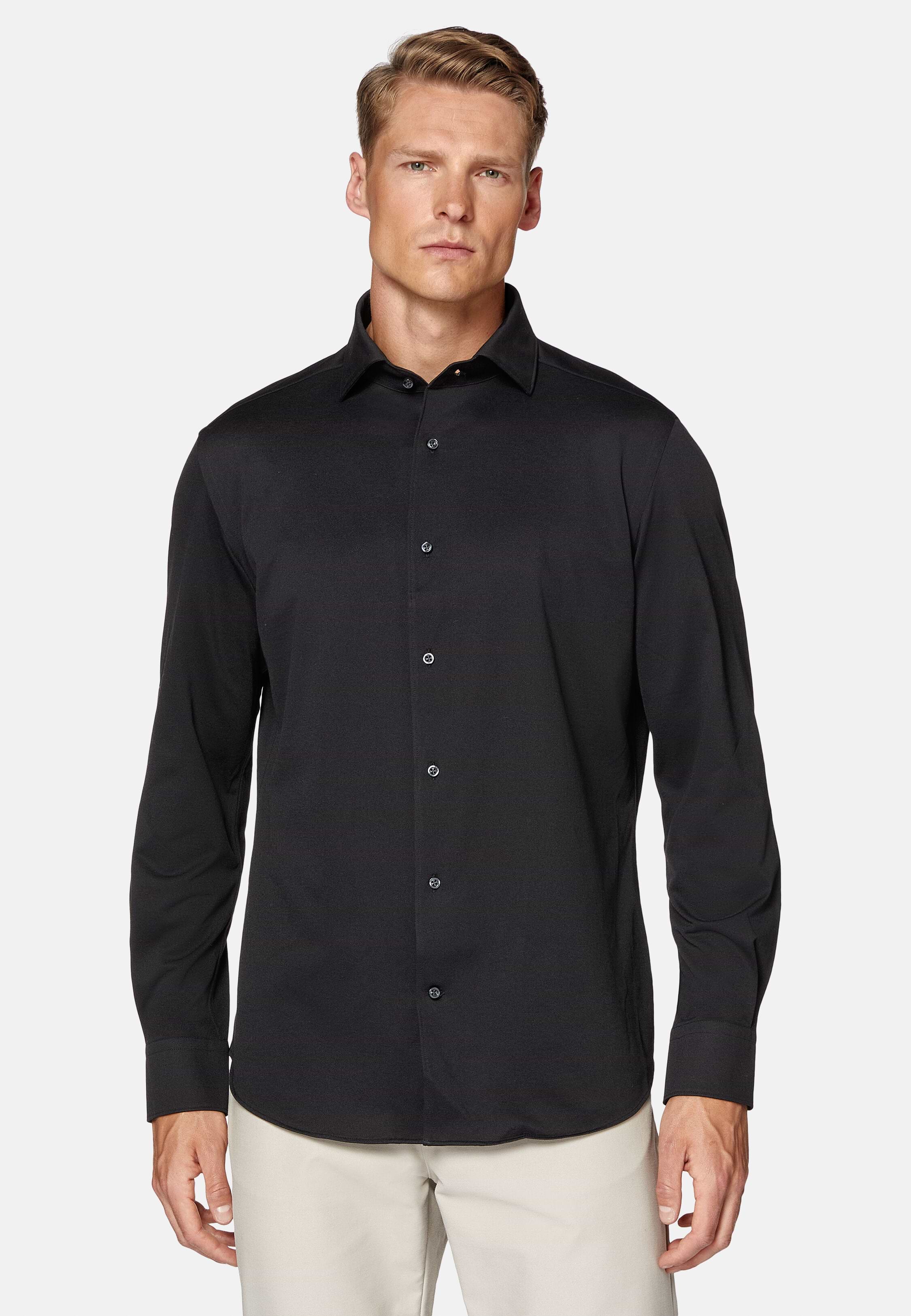 Men's Regular Fit Japanese Jersey Polo Shirt | Boggi Milano
