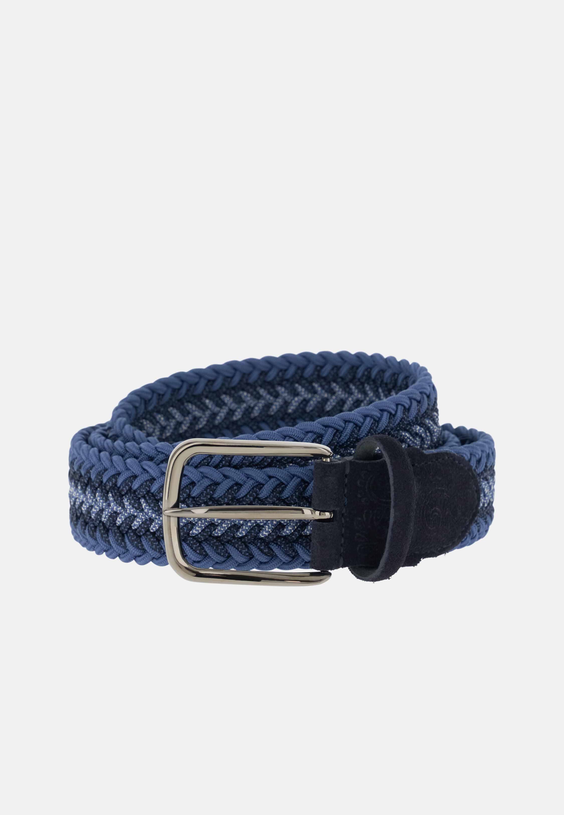Men's Woven Viscose Blend Belt | Boggi Milano