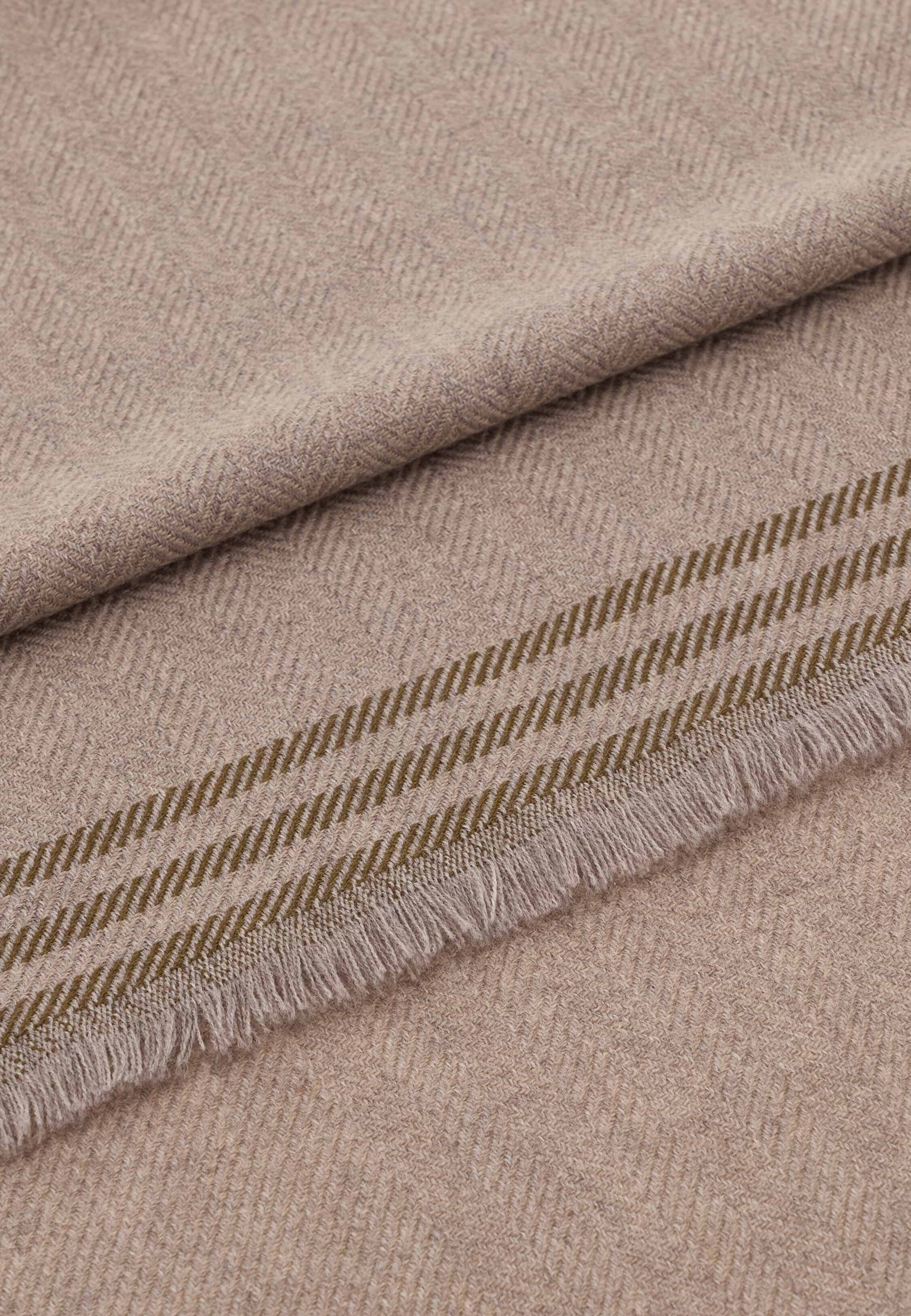 Men's Herringbone Wool Scarf | Boggi Milano