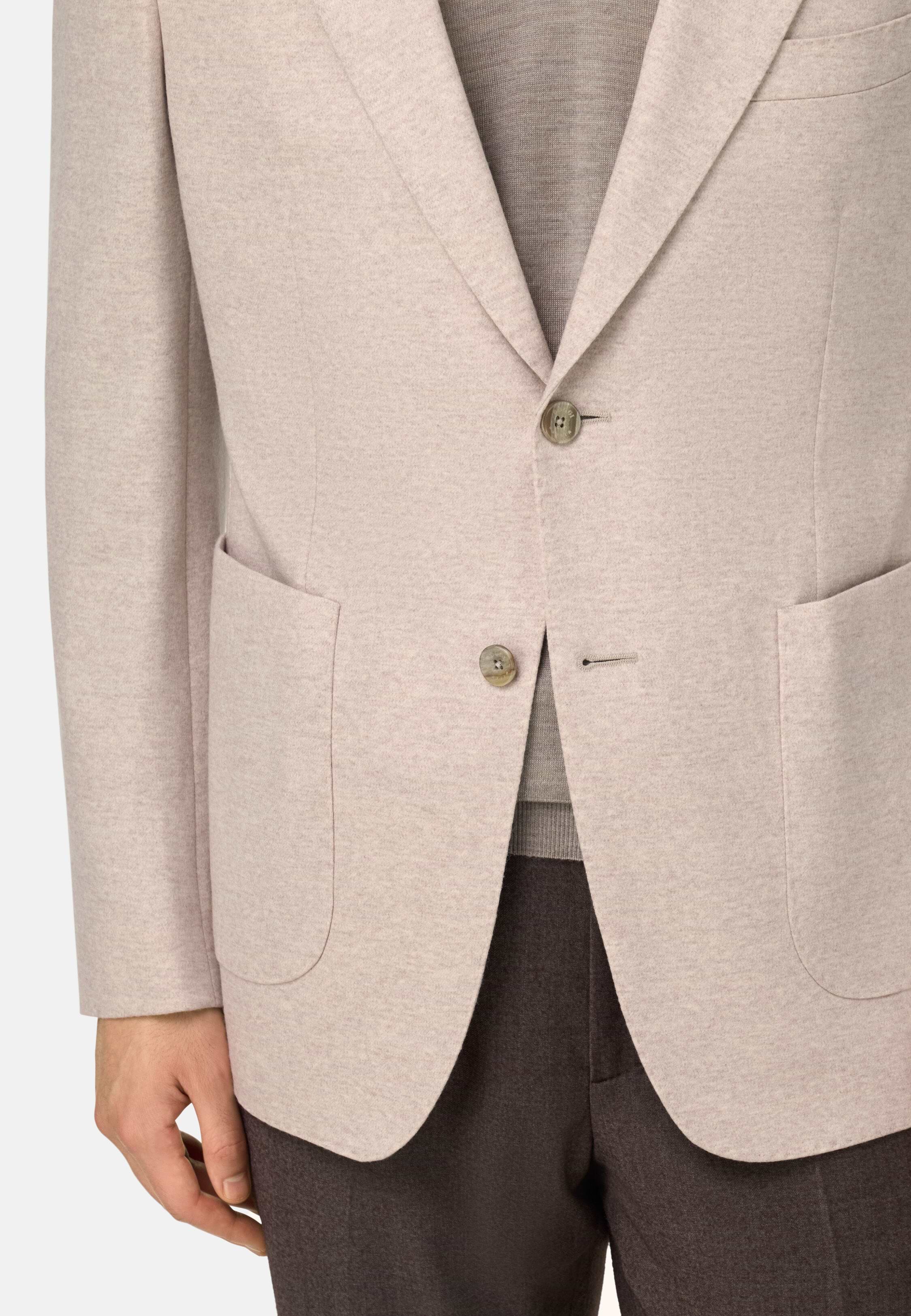 Men's B Jersey Pure Wool Jacket | Boggi Milano