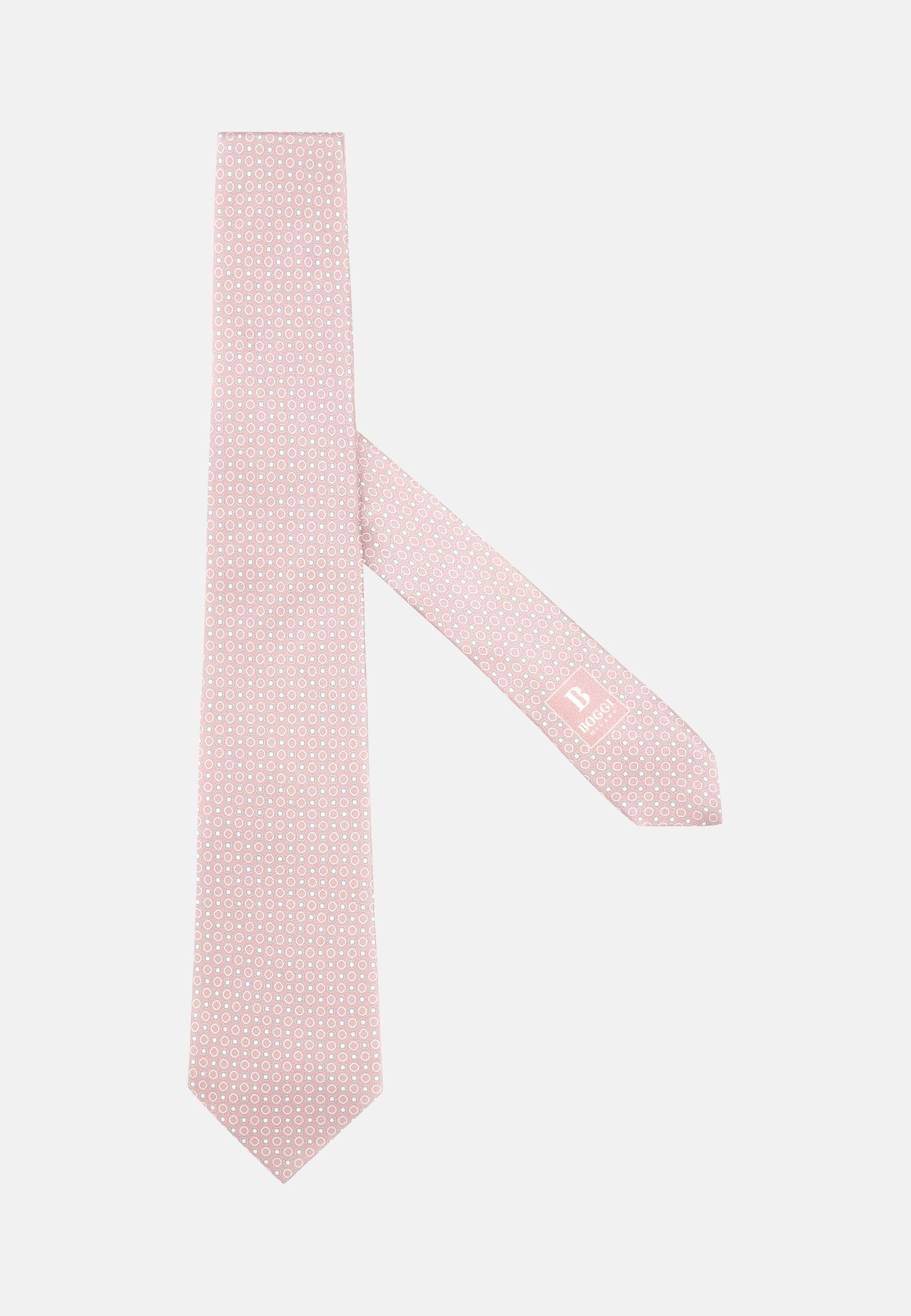 Corbata Ceremonia Motivo Lunares De Seda | Boggi