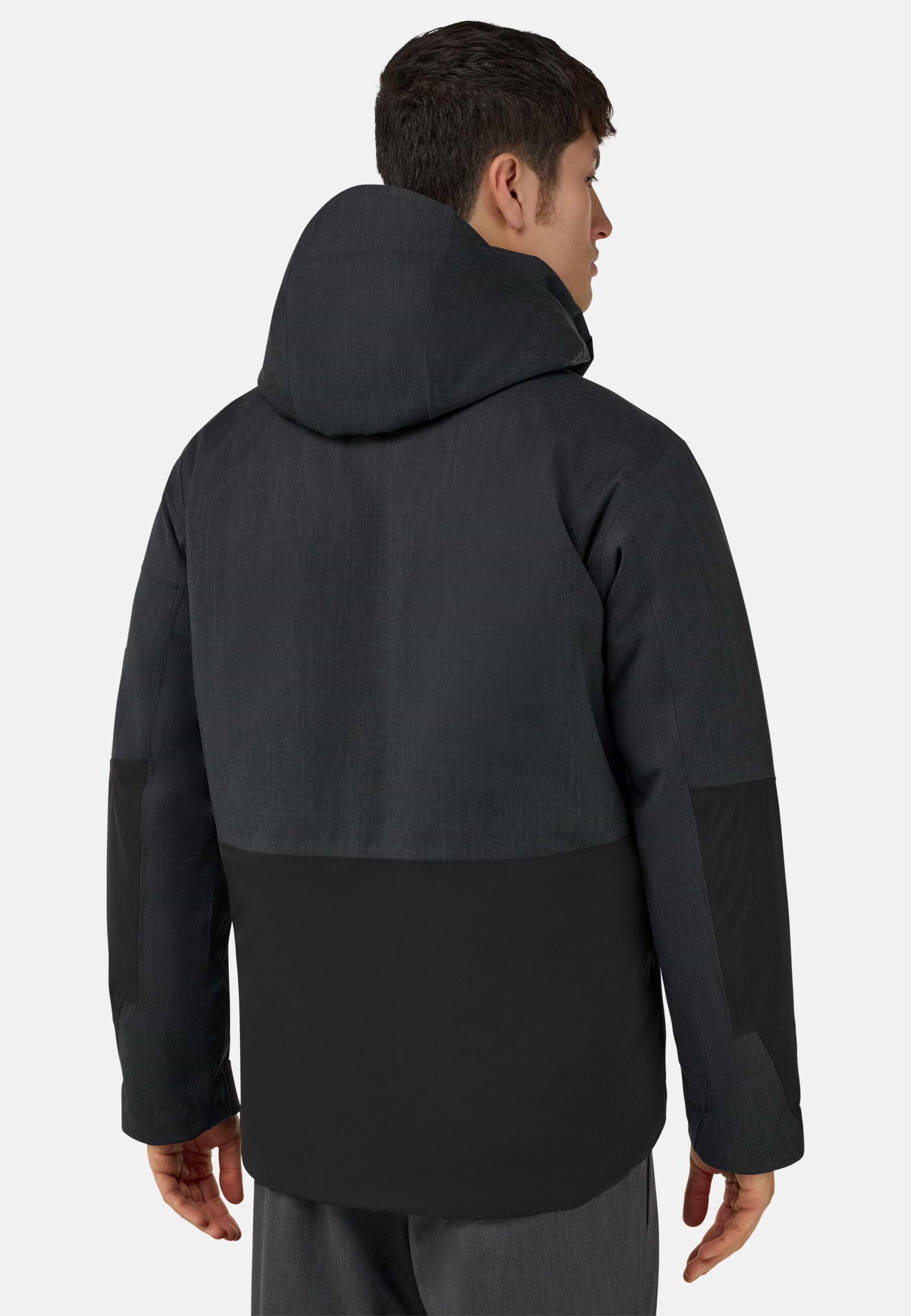 Men's B Tech Ski Jacket in Technical Wool | Boggi Milano