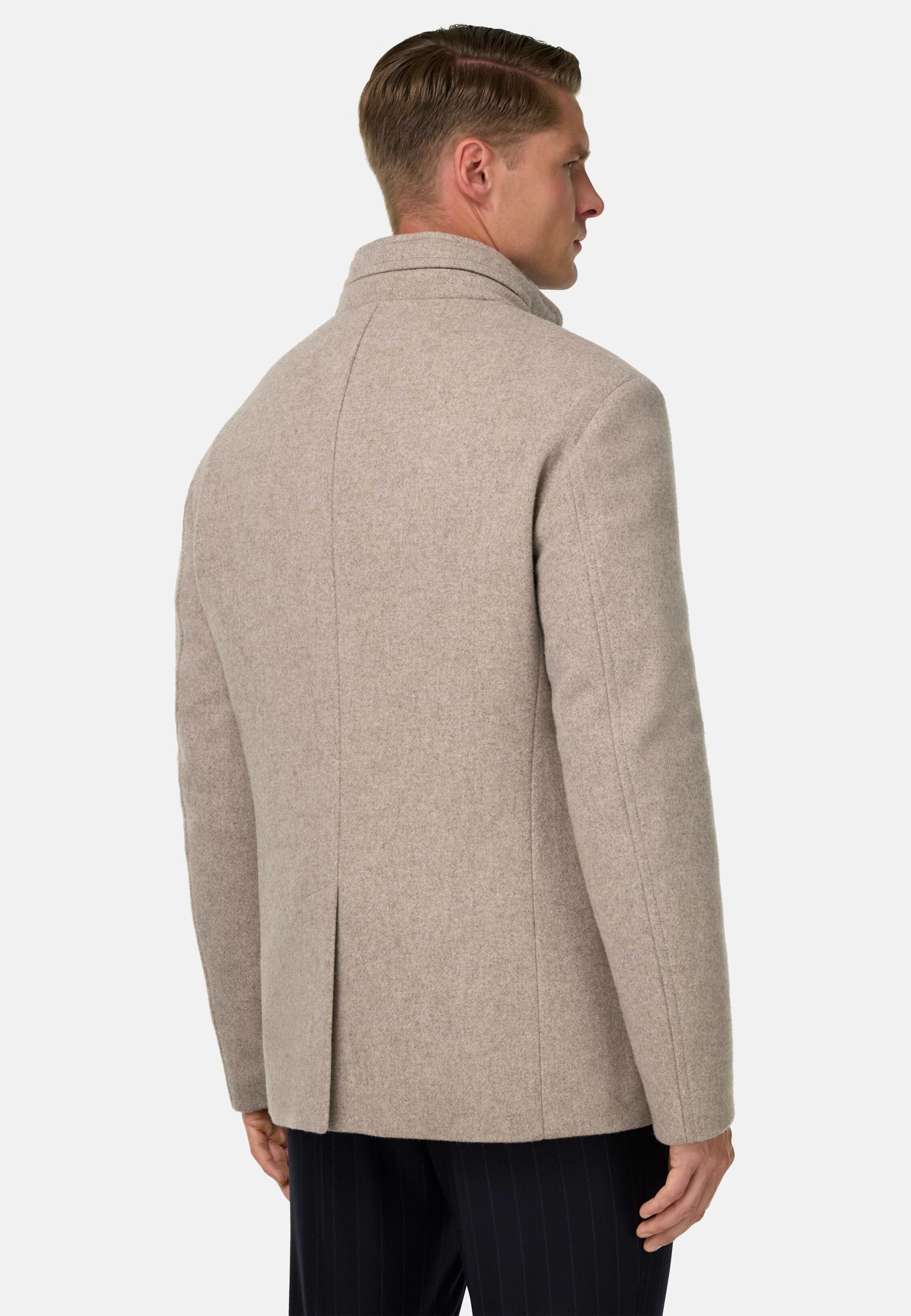 Men's Wool Peacoat | Boggi Milano
