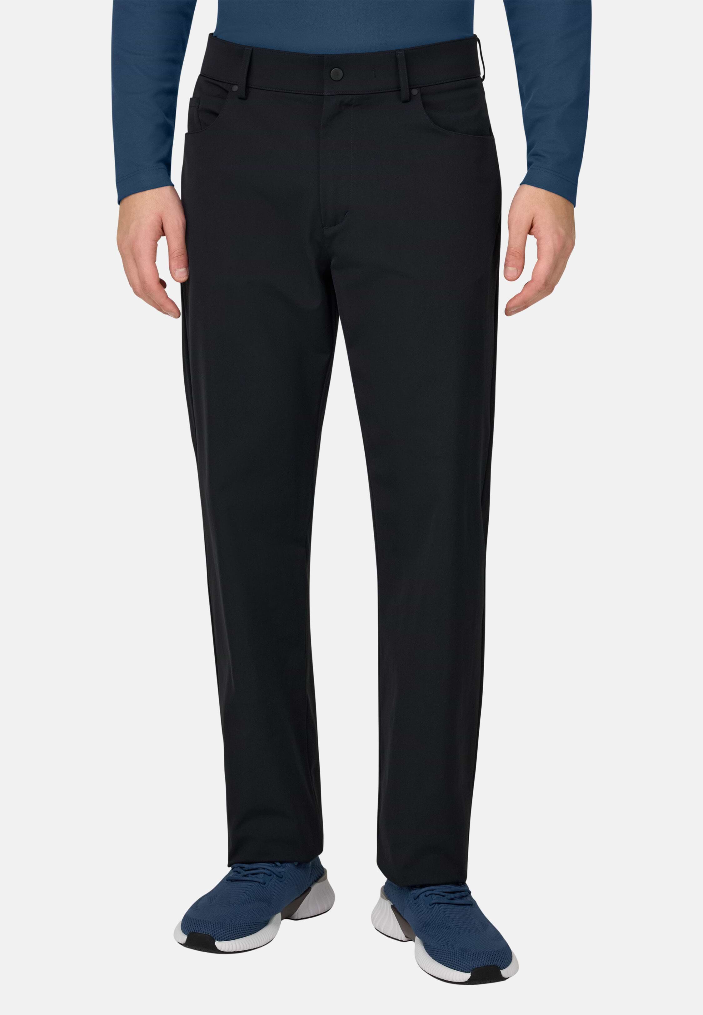 Men's B Tech Nylon Jeans, Navy blue | Boggi Milano
