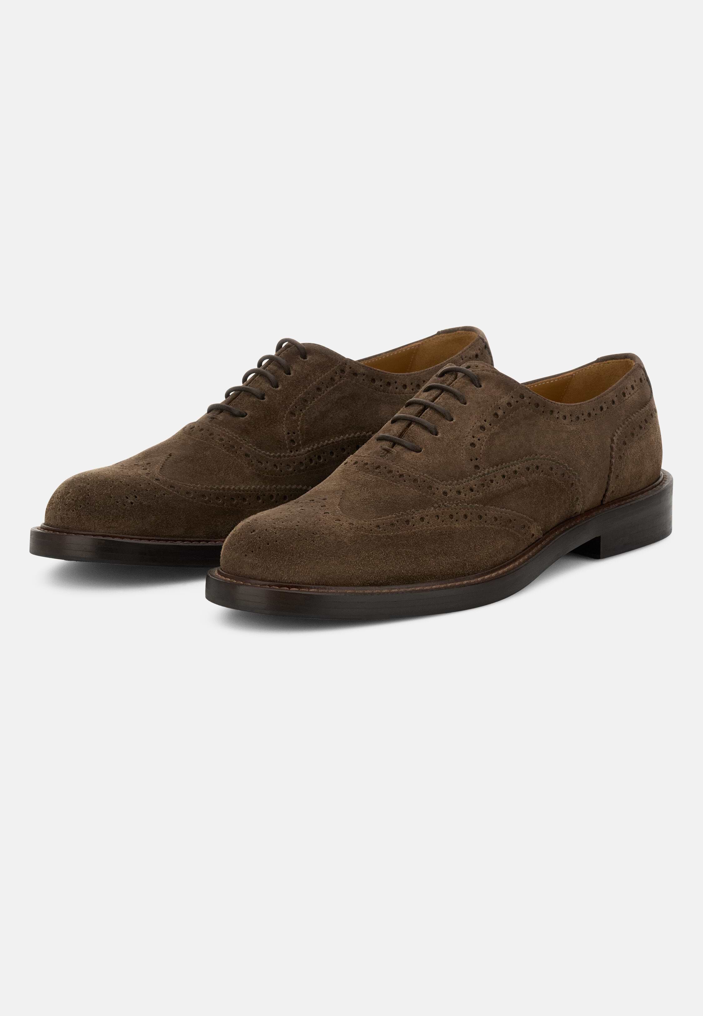 Men's Suede Brogues | Boggi Milano