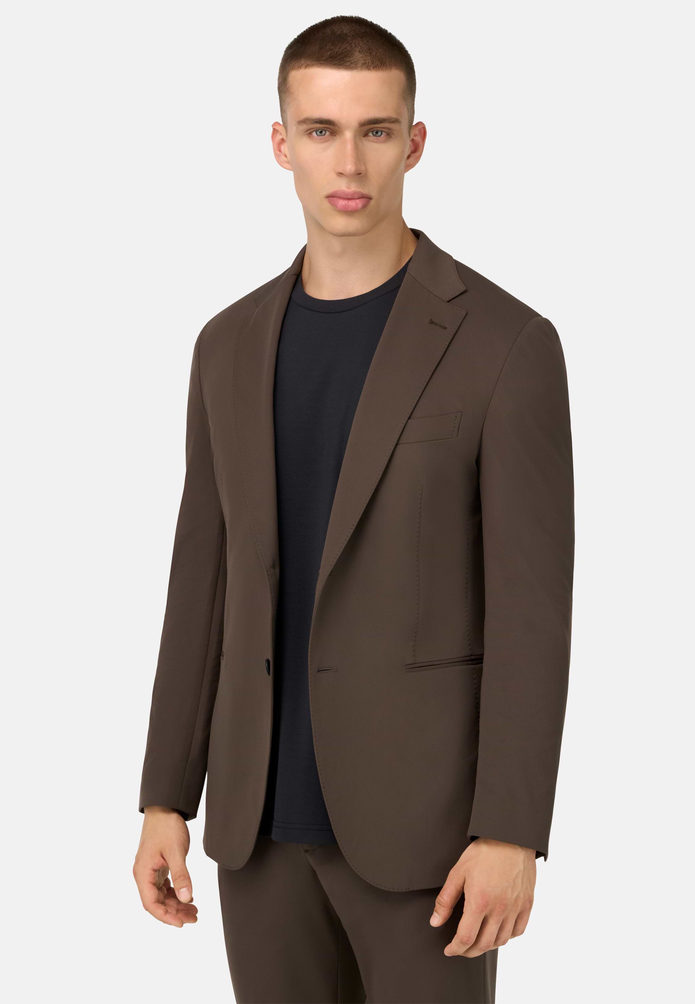 Men's B-Tech Stretch Nylon Jacket | Boggi Milano