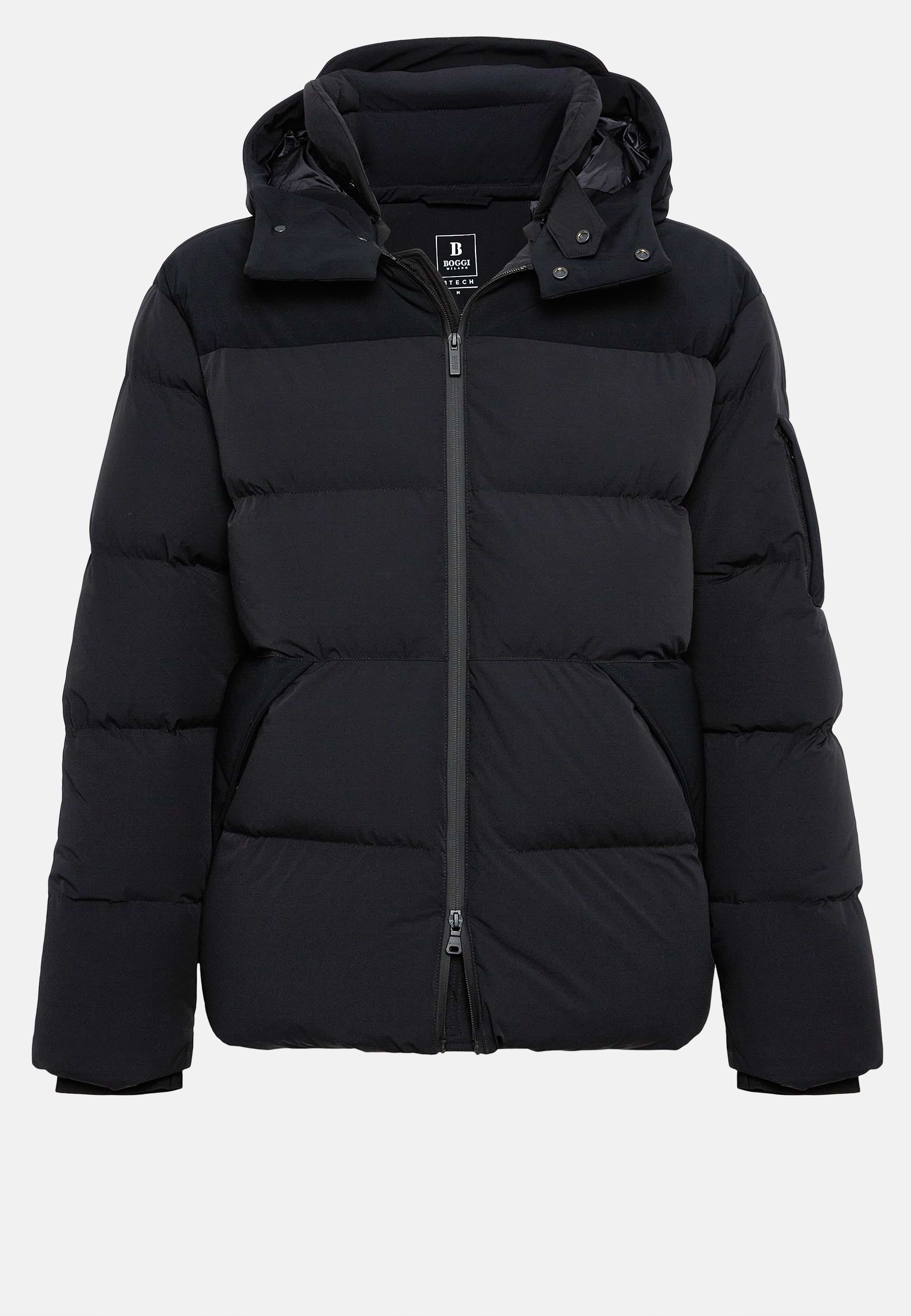B-Tech Bomber Jacket In Recycled Nylon and Goose Down | Boggi