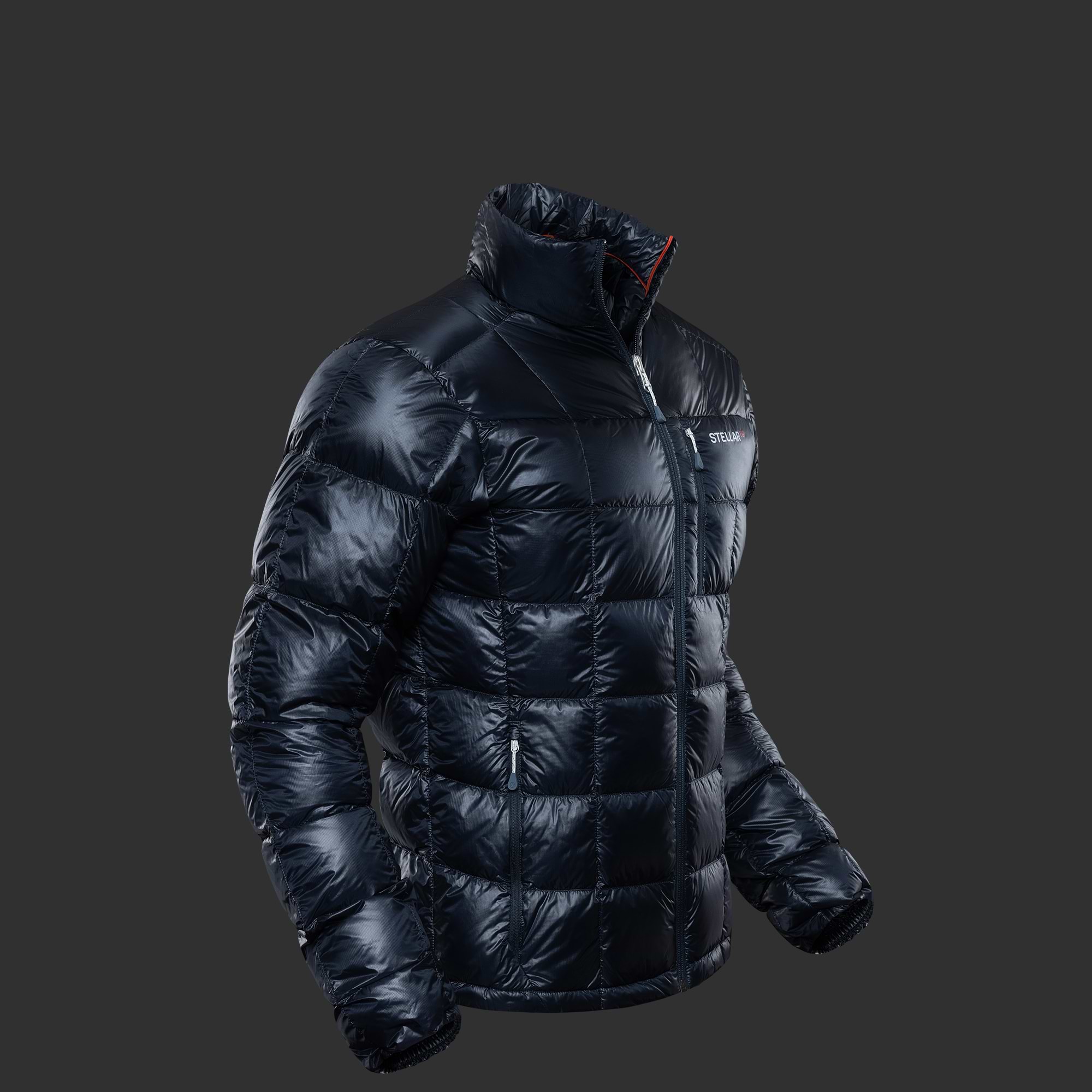 Men's Ultralight Down Jacket 2.0 BluBlack | Stellar Equipment