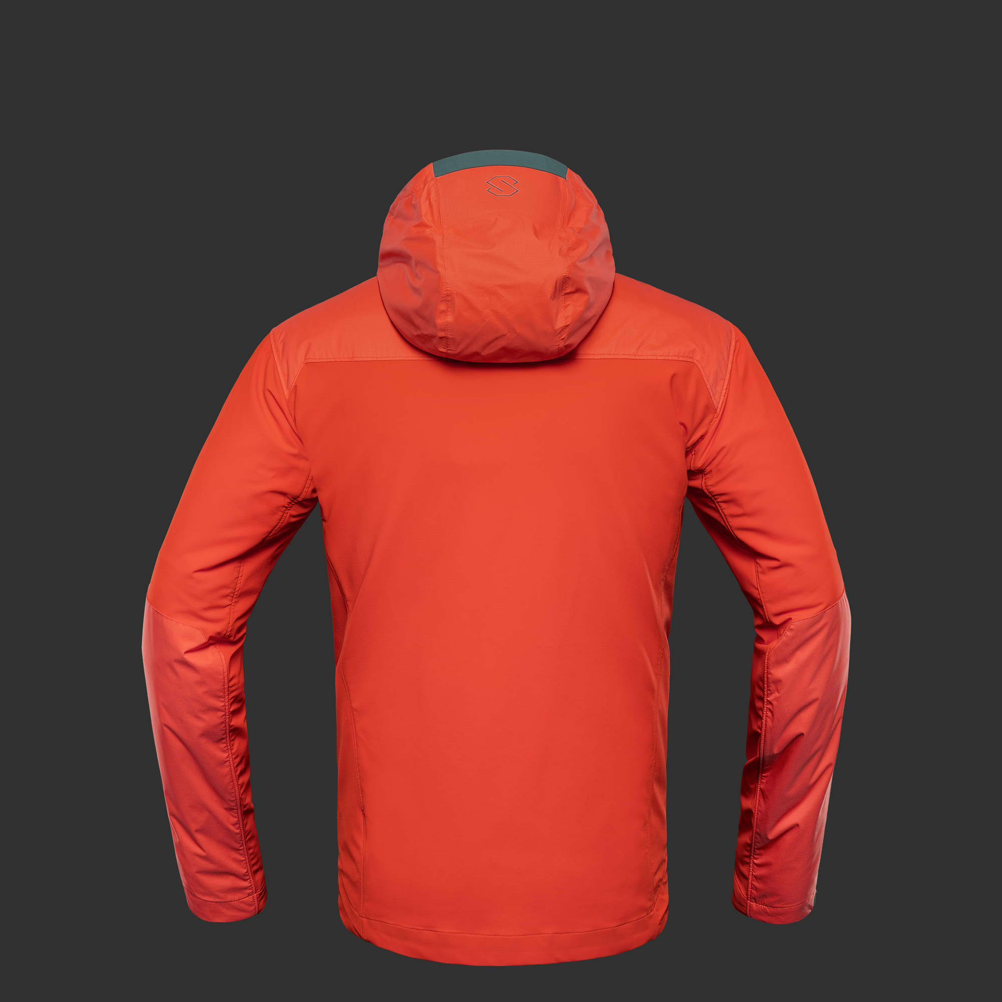 The Guide Shell Hybrid Jacket Orange | Stellar Equipment