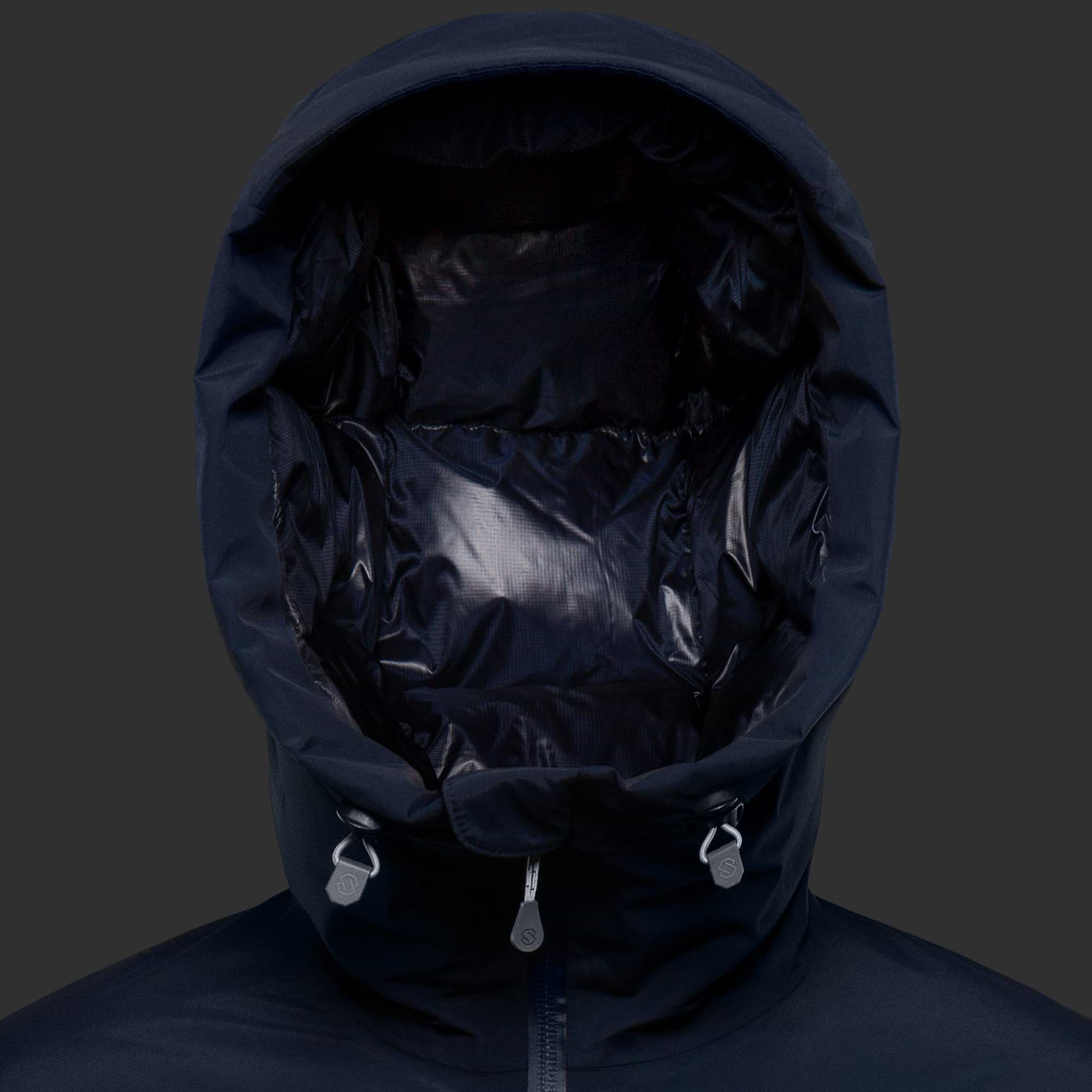 Women's Stellar Shell Down Jacket BluBlack | Stellar Equipment