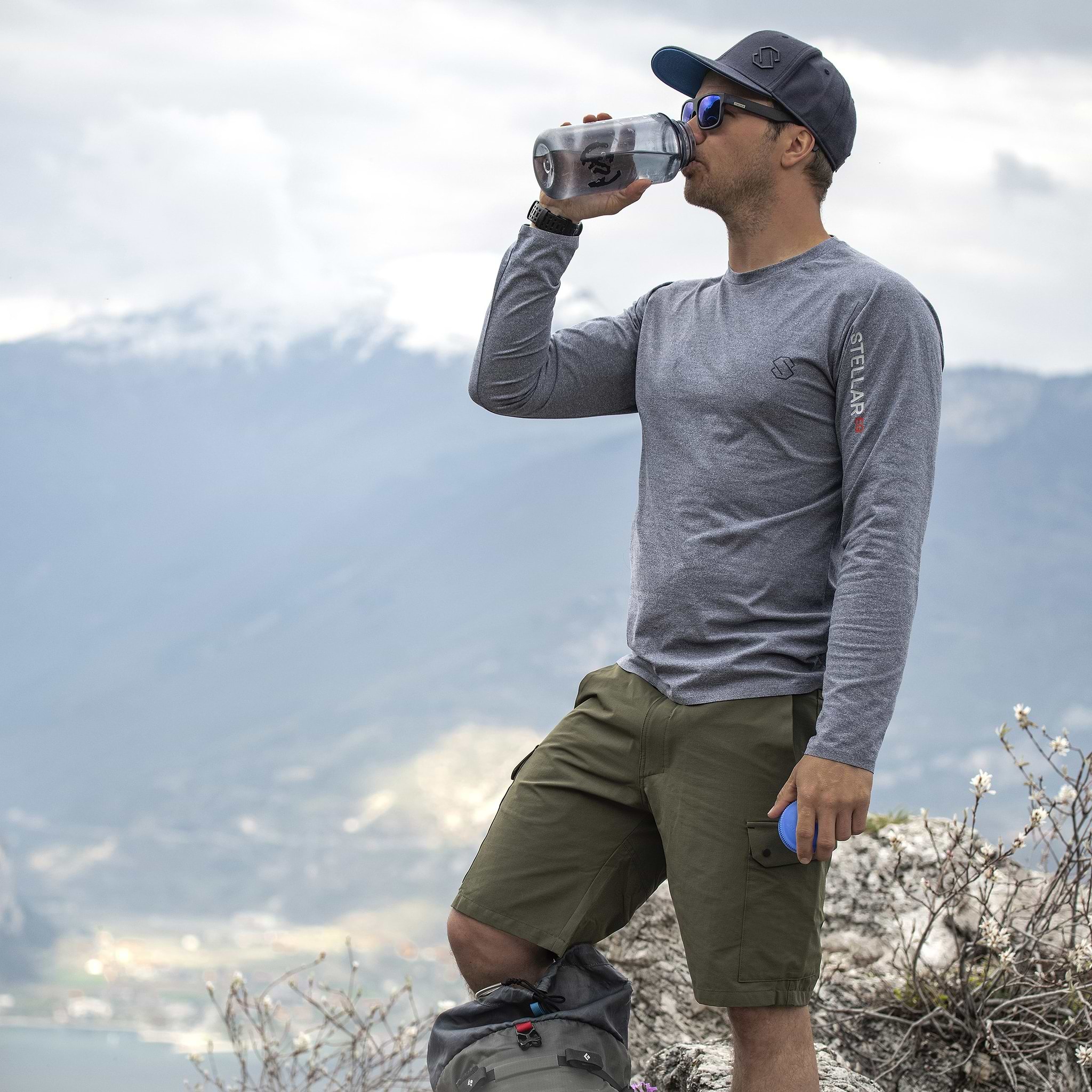 Men's Stellar Tech LS | Blue | Stellar Equipment