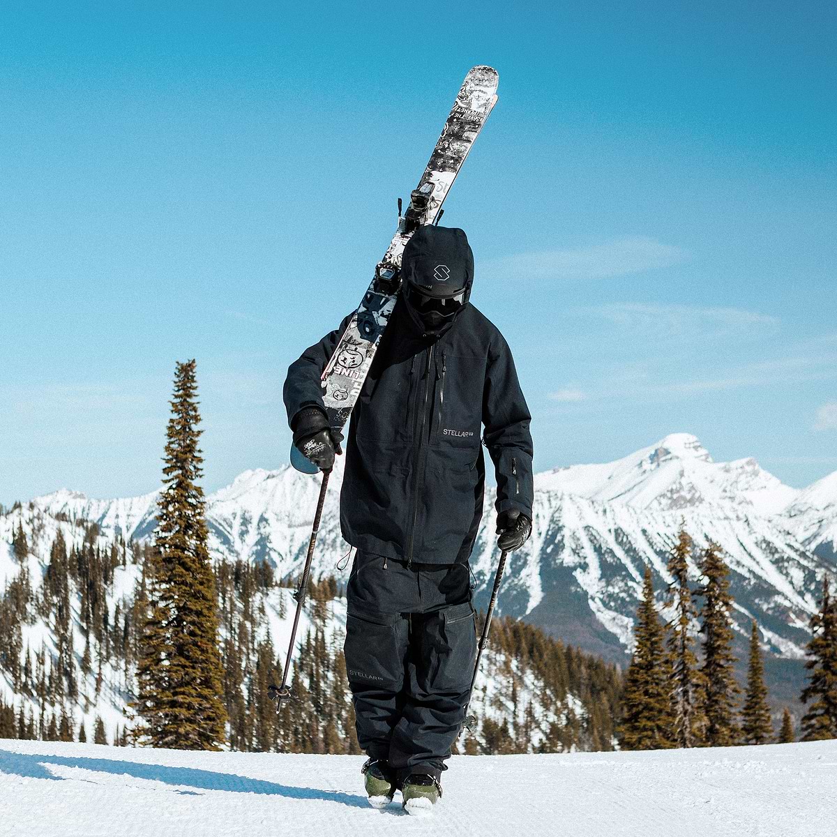 M Free Shell Jacket 2.5 Black | Stellar Equipment