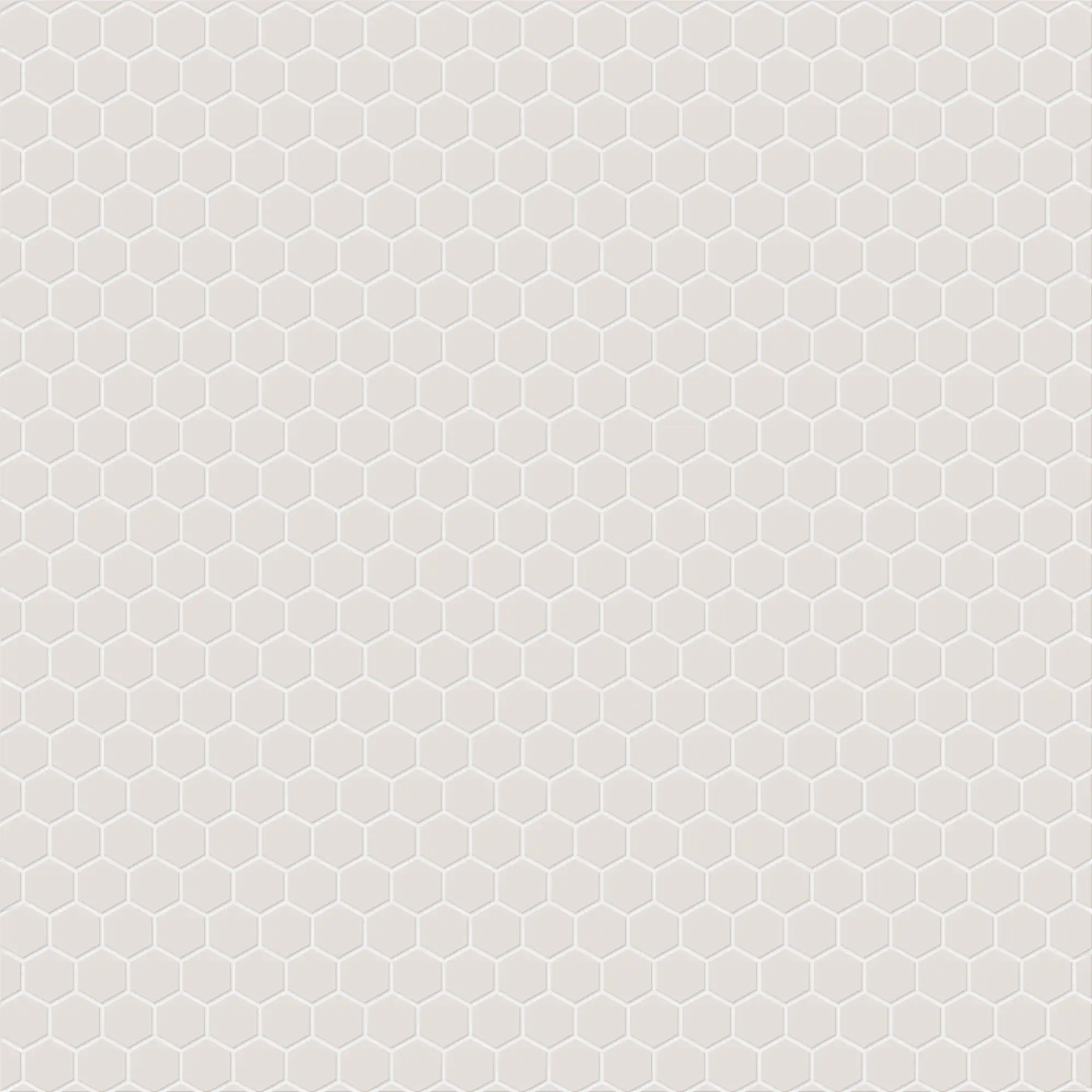 Beige Hexagon 1x1 Matte Porcelain Mosaic in iTileMosaic