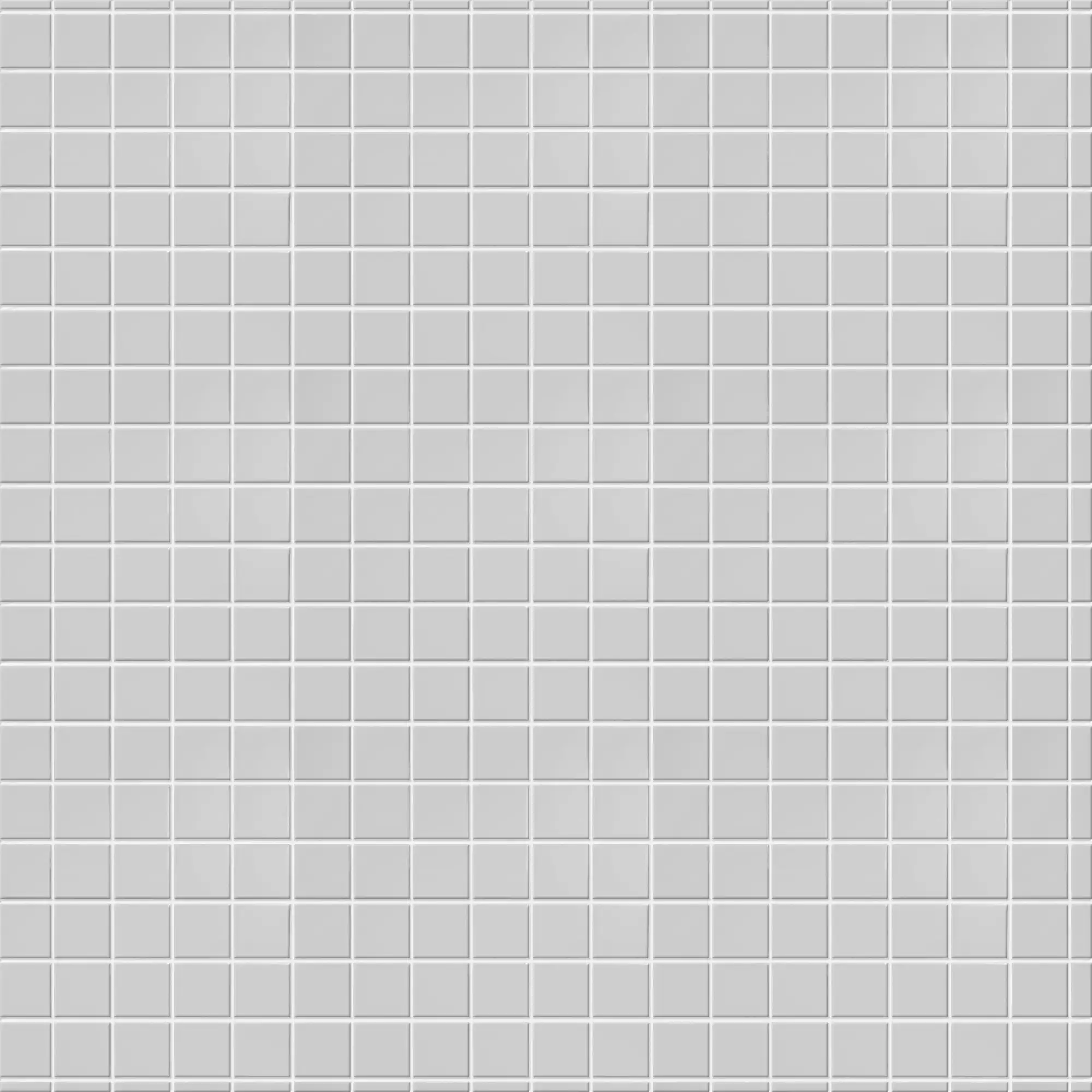 Silver Square 2x2 Matte Porcelain Mosaic available in iTileMosaic