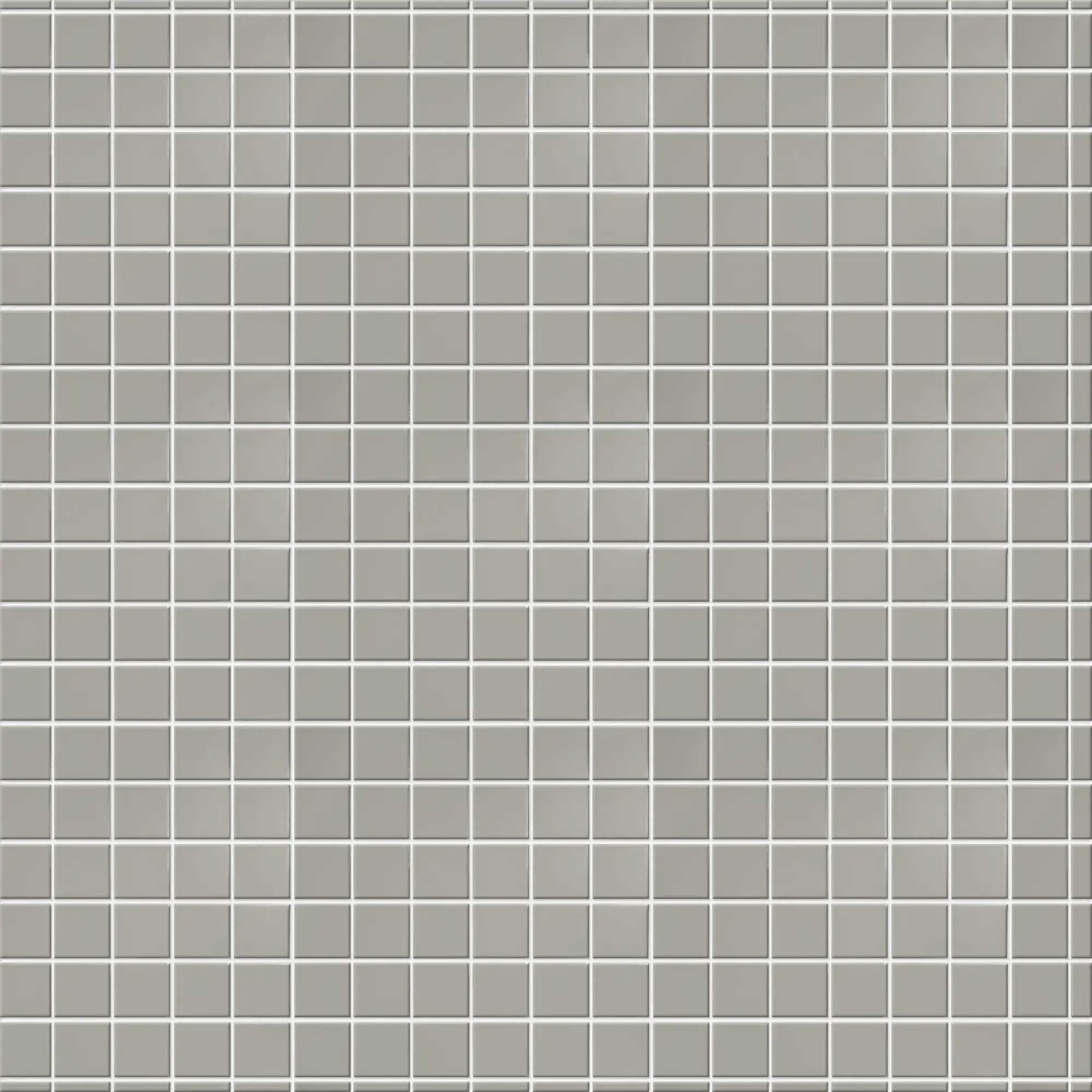 Grey Square 2x2 Matte Porcelain Mosaic | iTileMosaic