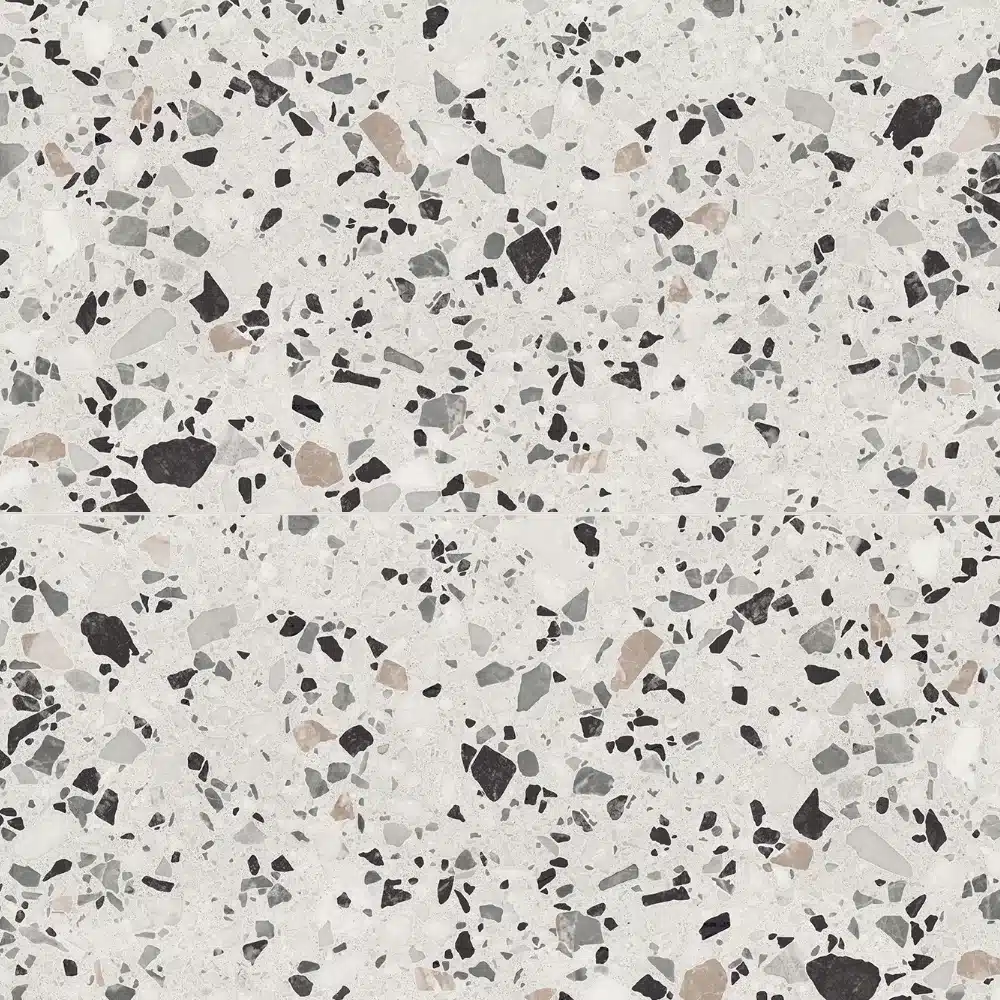 Terrazzo Cream 36x36 Polished Porcelain Tile - iTileMosaic