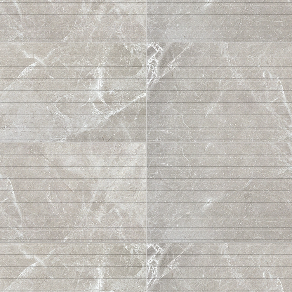 Lune Deco Smoke 13x36 Ceramic Tile in iTileMosaic