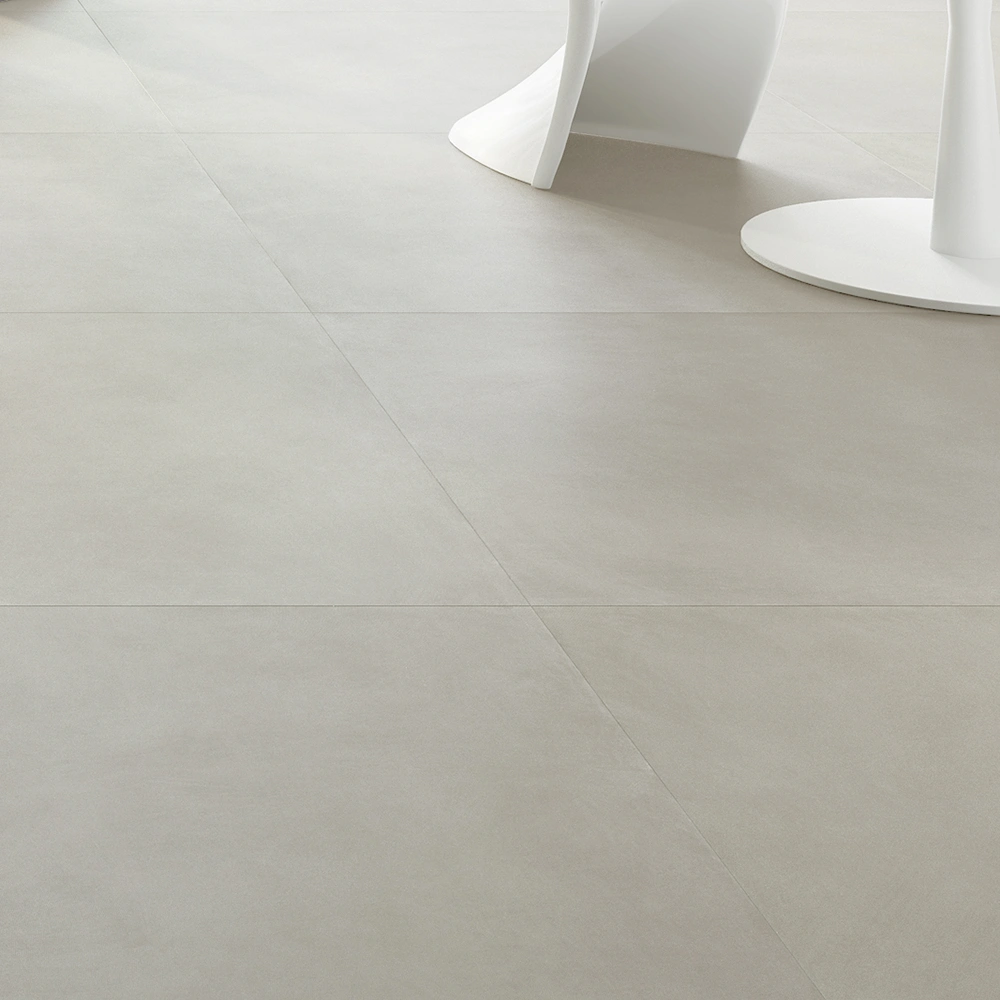 Surface Chalk 48x48 Matte Porcelain Tile available in iTileMosaic