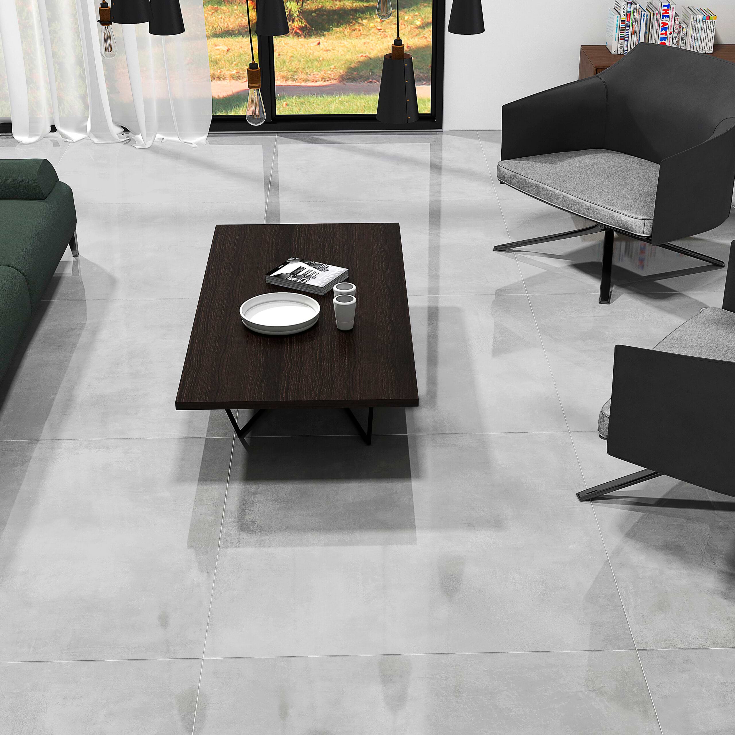 Brisa Perla 36x36 Polished Porcelain Tile in iTileMosaic