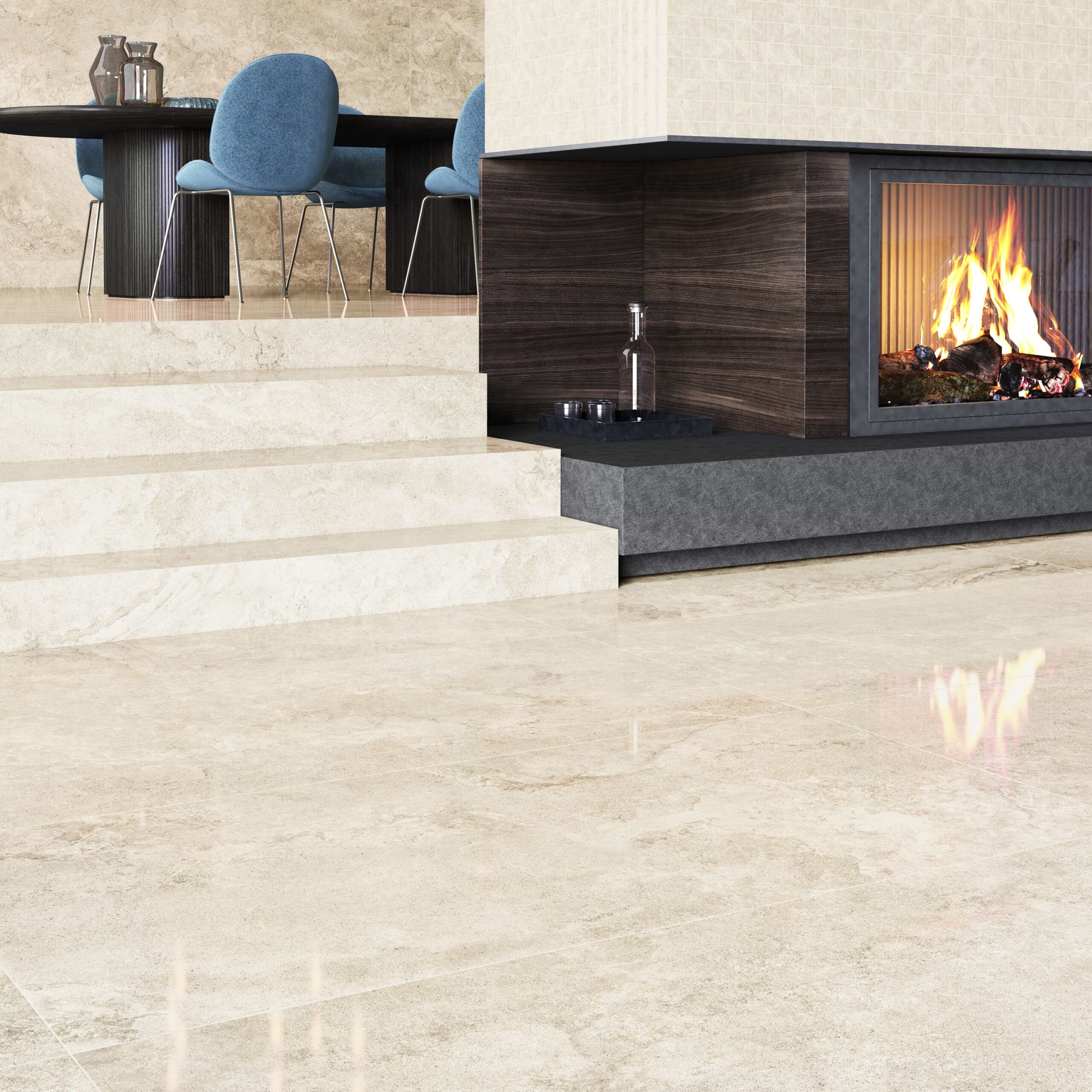 Capadocia Sand 30x60 Polished Porcelain Tile in iTileMosaic
