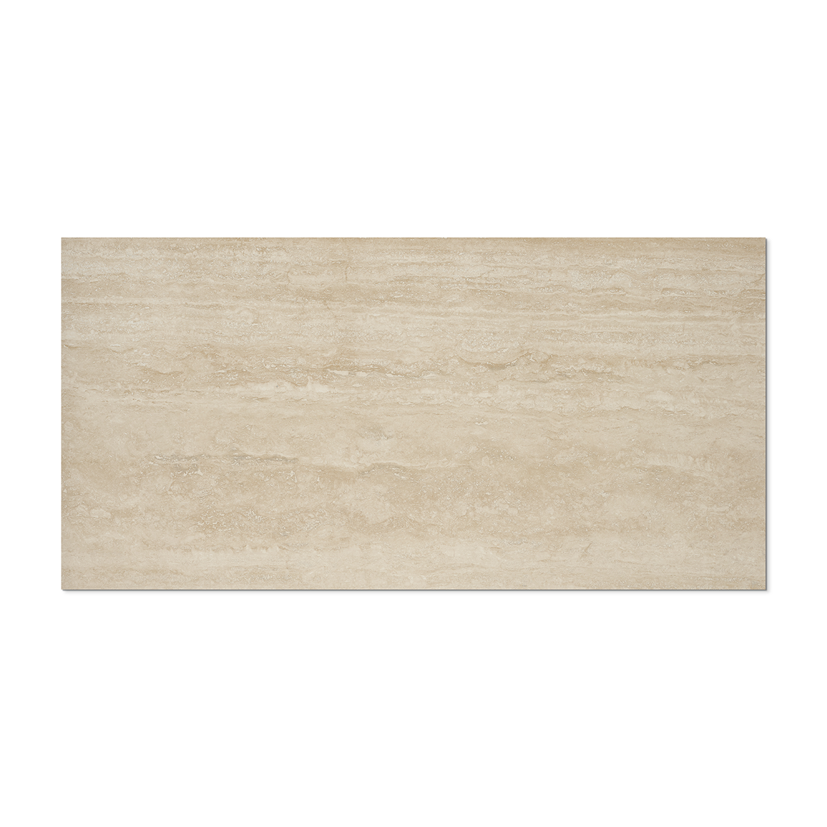 Estima Travertino Beige 30x60 Polished Porcelain Tile | iTileMosaic