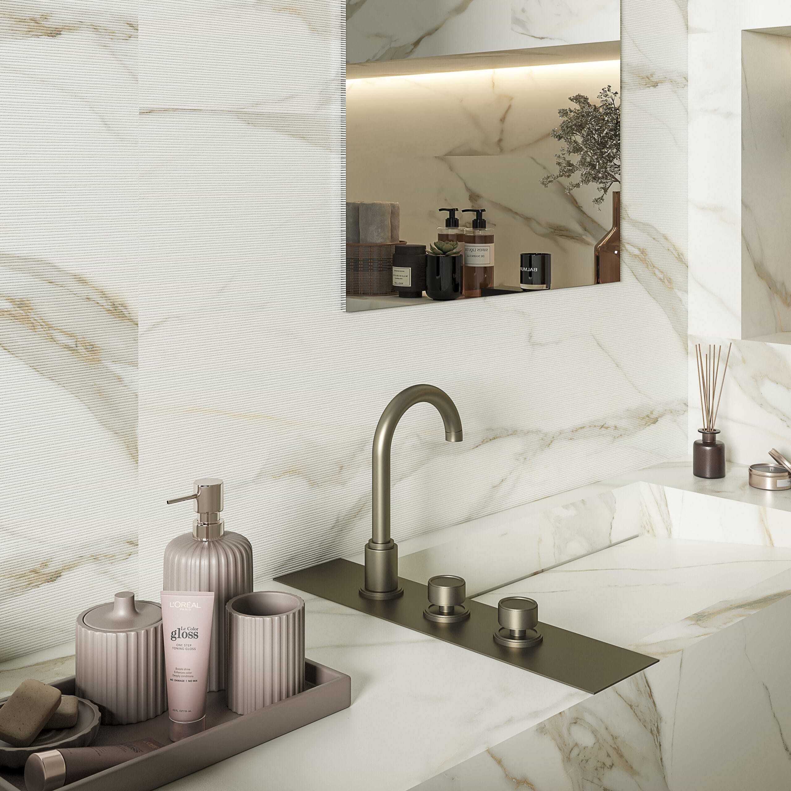 Magni Deco 24x48 Matte Porcelain Tile available in iTileMosaic