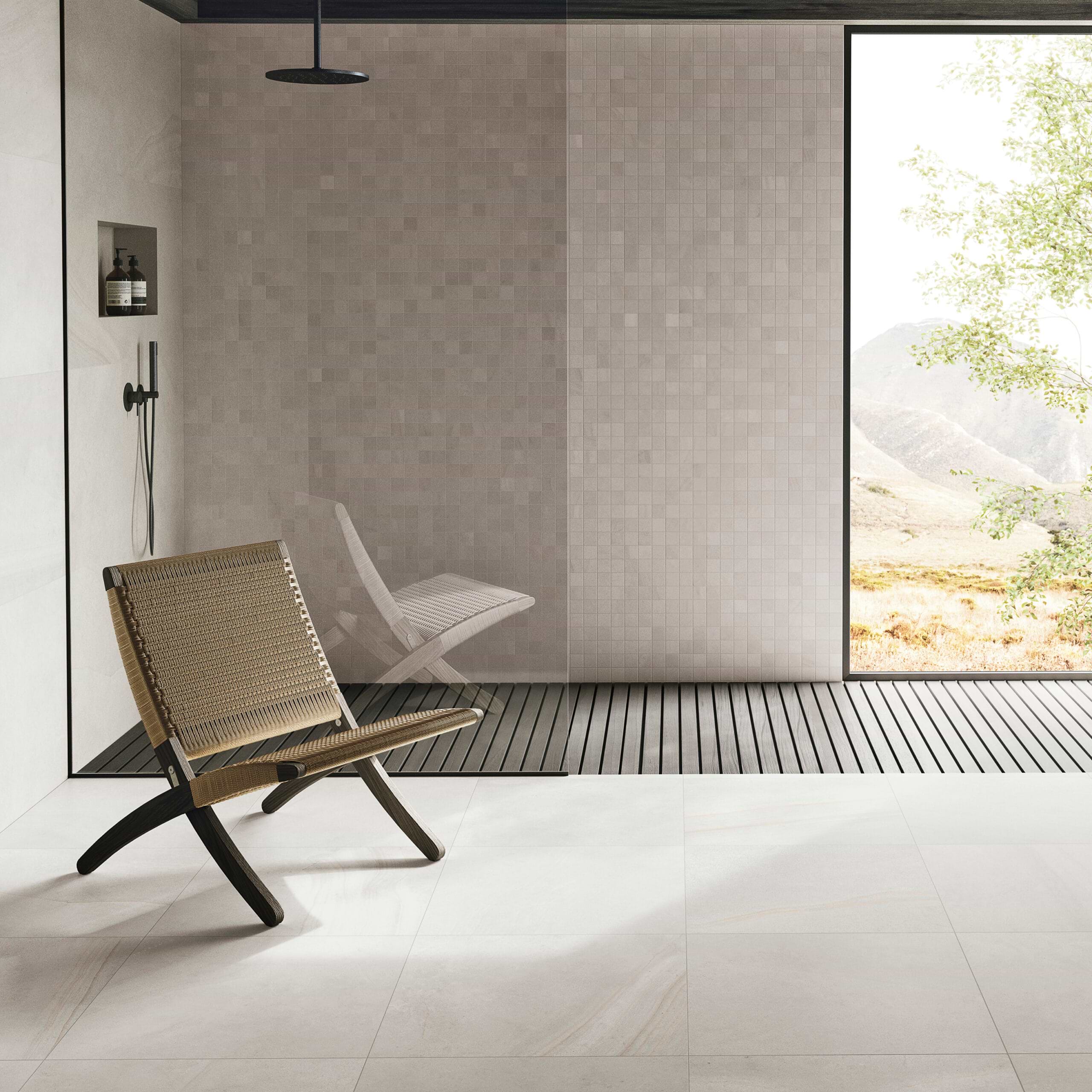 Divino Ivory 24X24 Matte Porcelain Tile available in iTileMosaic