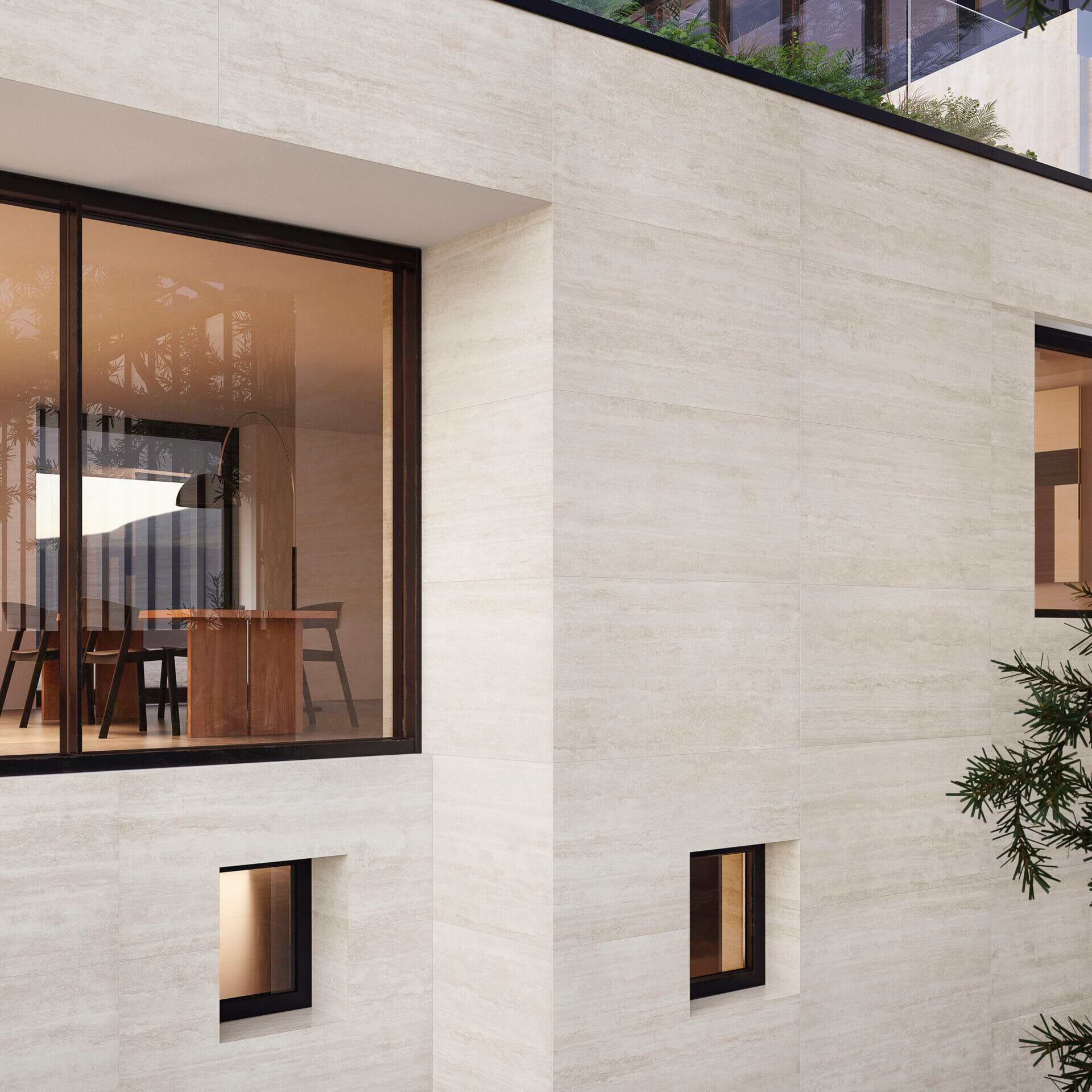 Estima Travertino Avorio 30x60 Anti-Slip Porcelain Tile available in ...