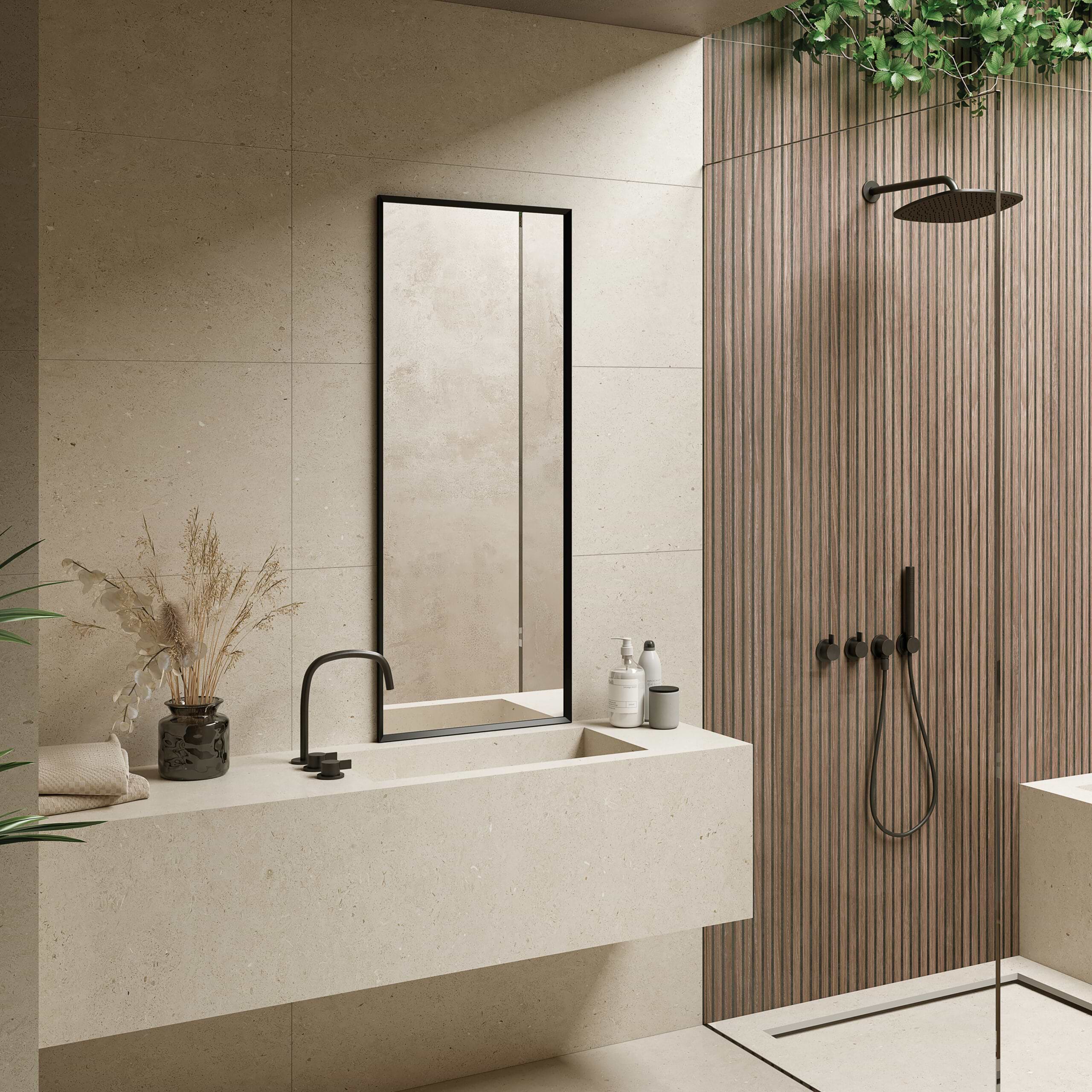 Sierra Sand Natural 12x39 Ceramic Tile in iTileMosaic