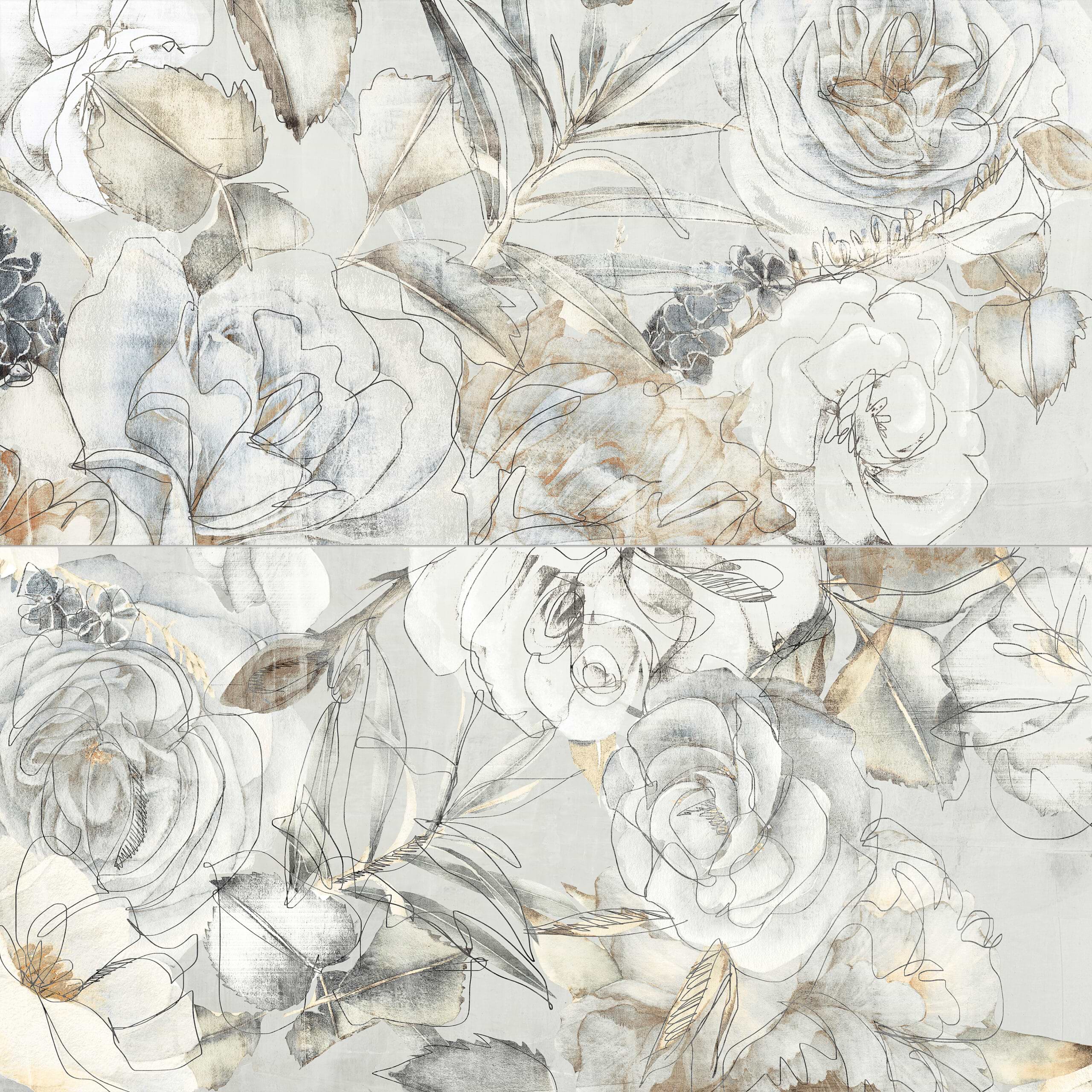 Flora Mirabel 24X48 Porcelain Tile available in iTileMosaic