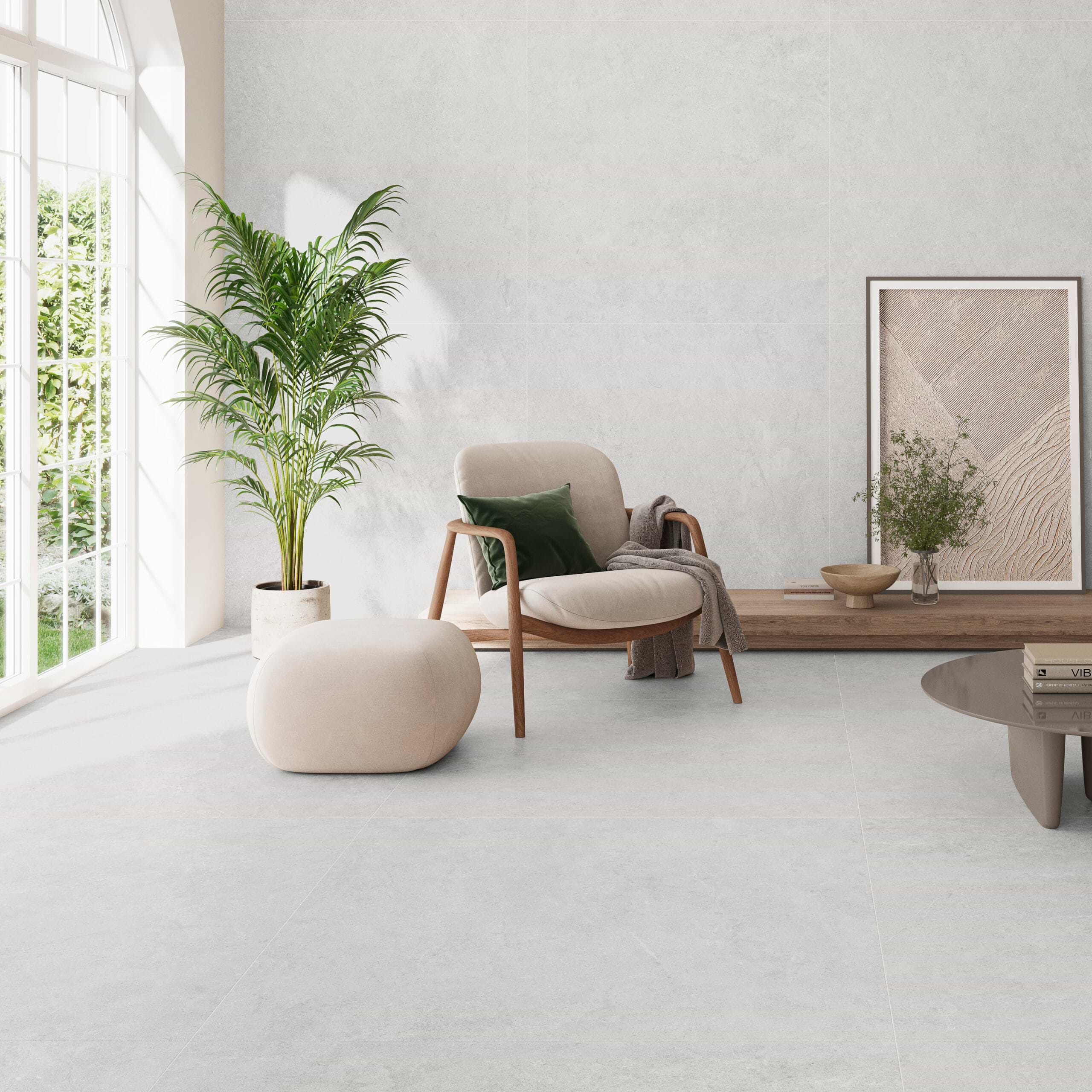 Empira Perla 48x48 Matte Porcelain Tile in iTileMosaic