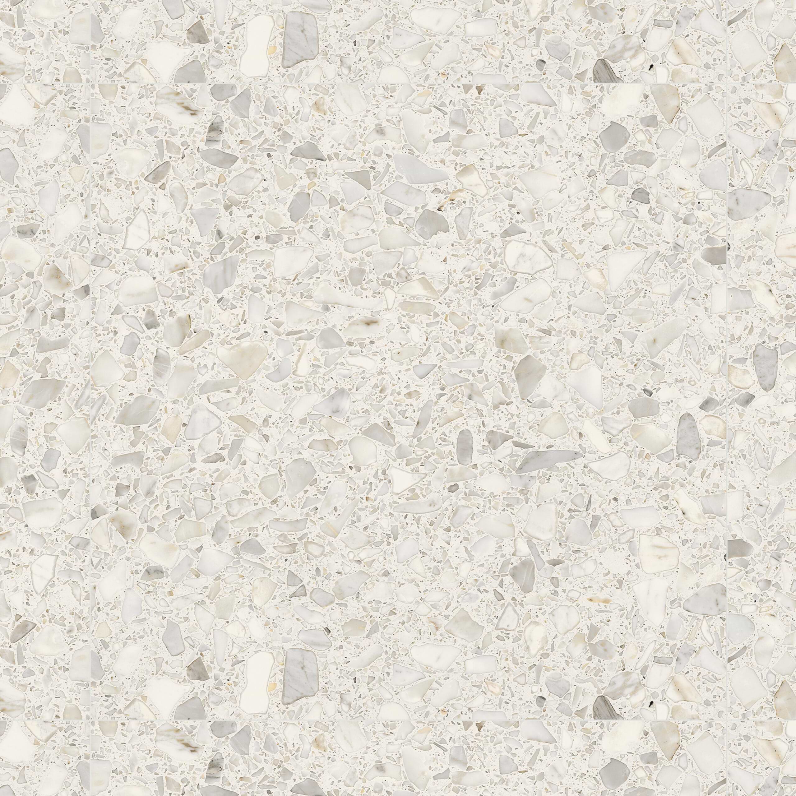 Terrazzo Cream 36x36 Matte Porcelain Tile - iTileMosaic