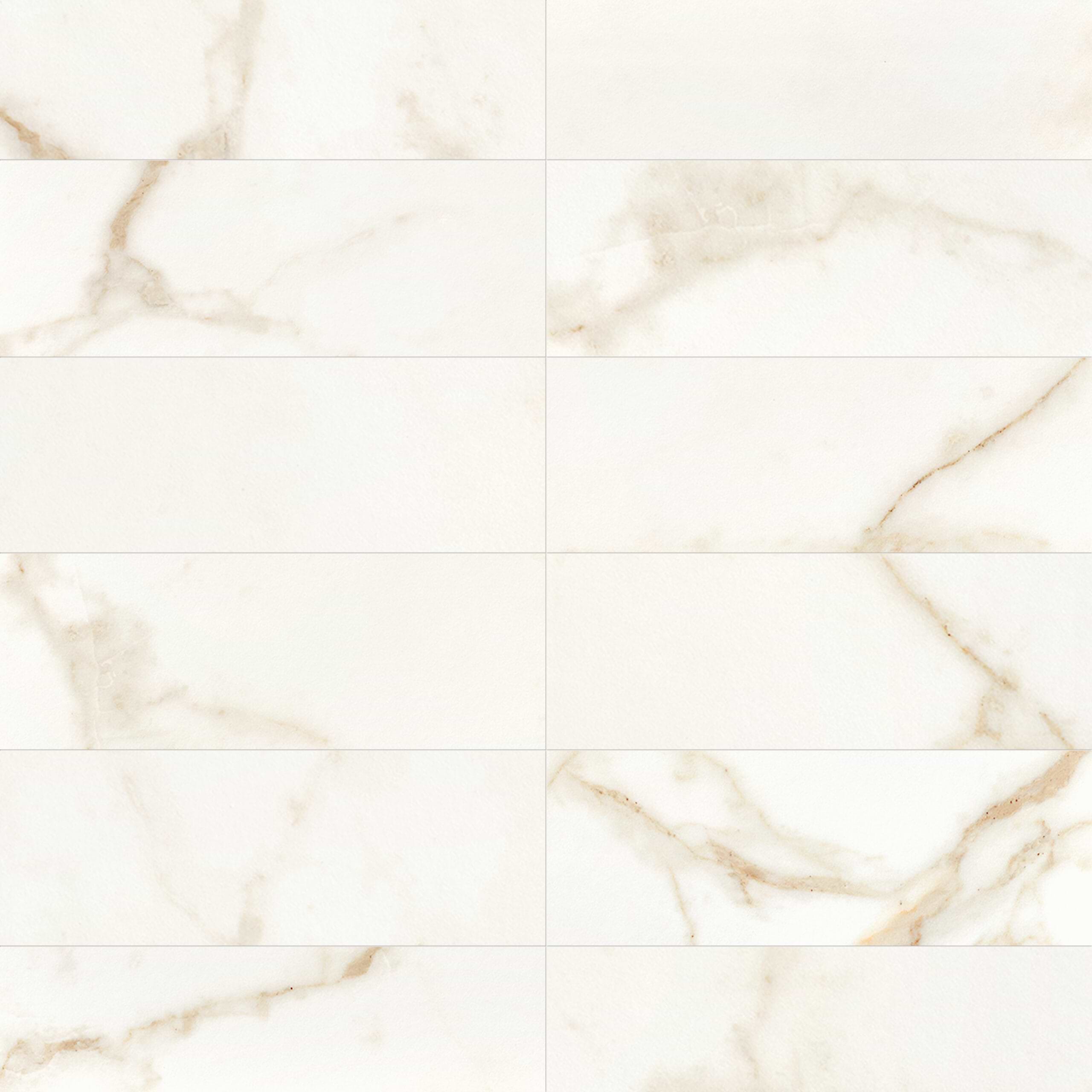 Adora Calacatta Gold 14x40 Matte Ceramic Tile in iTileMosaic