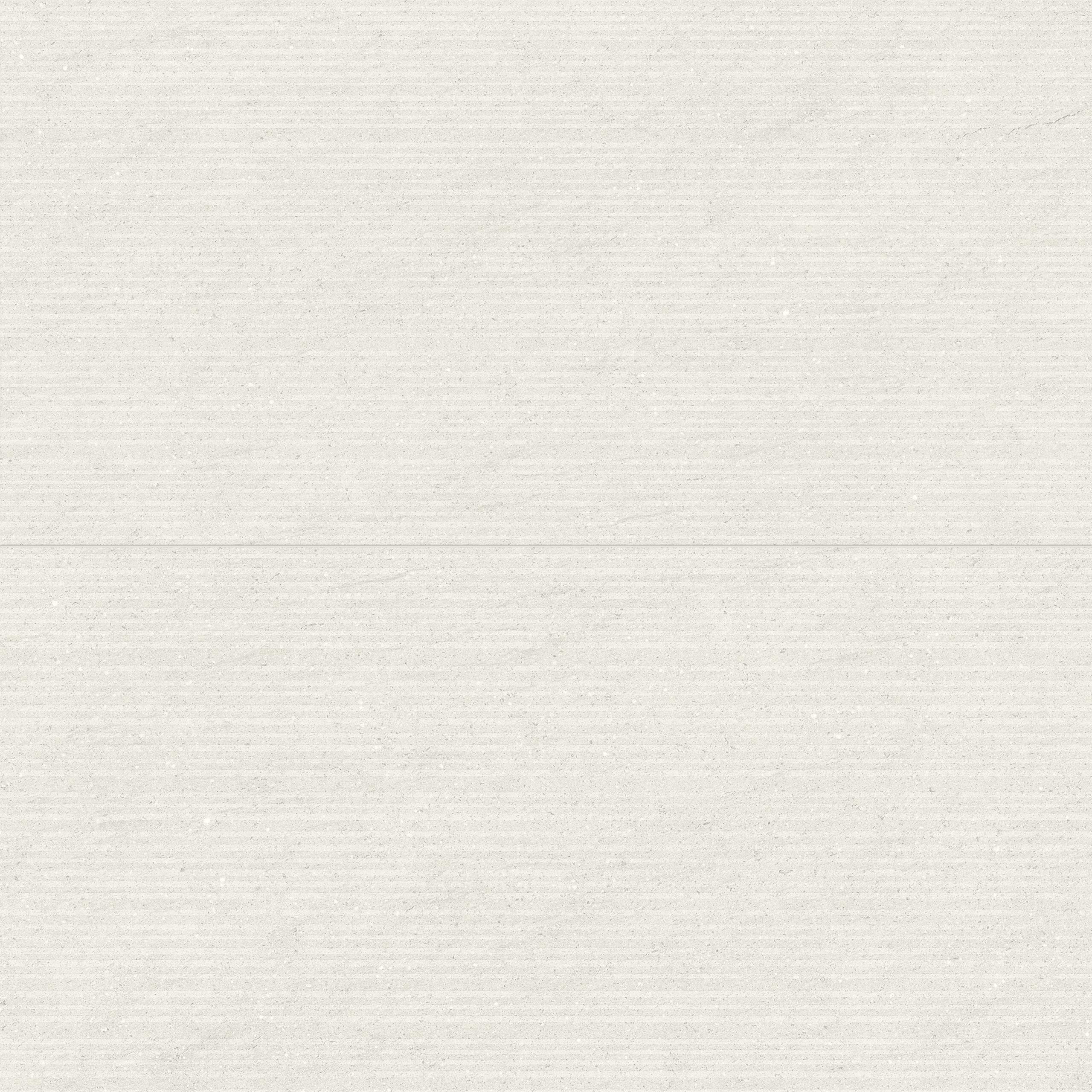 Cassia Flow Ivory Matte Deco 24x48 Porcelain Tile - Sample - iTileMosaic