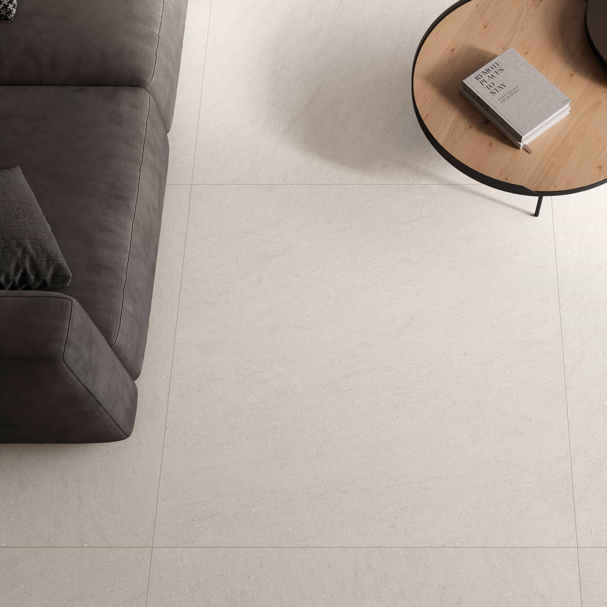 Cassia Ivory Matte 48x48 Rectified Porcelain Tile - iTileMosaic