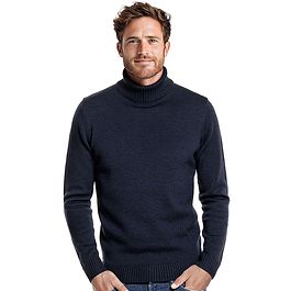 Col Neck True Navy